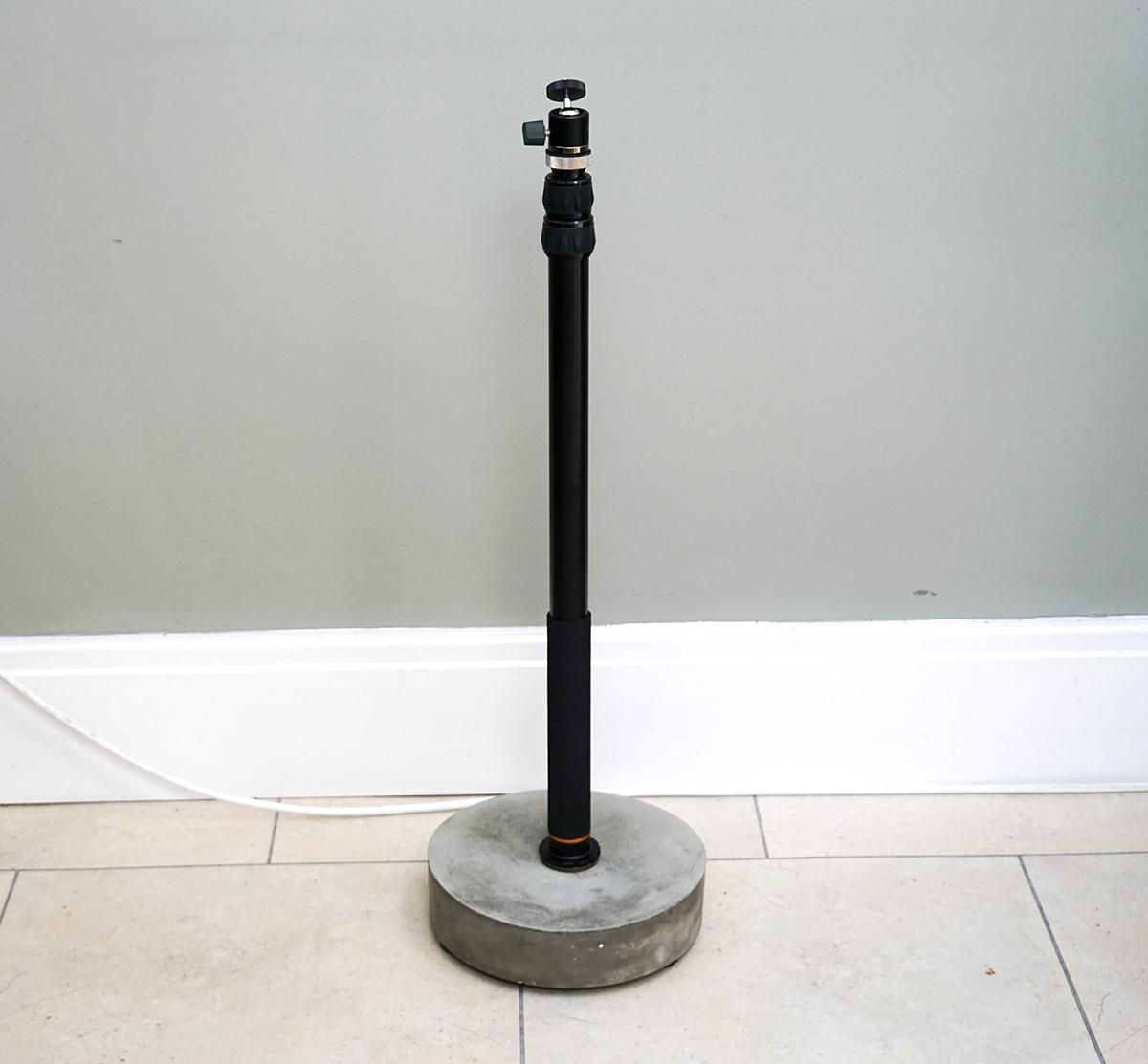 DIY Monopod Stand | a Space-Saving Solution | Concrete Craft : 9 Steps ...