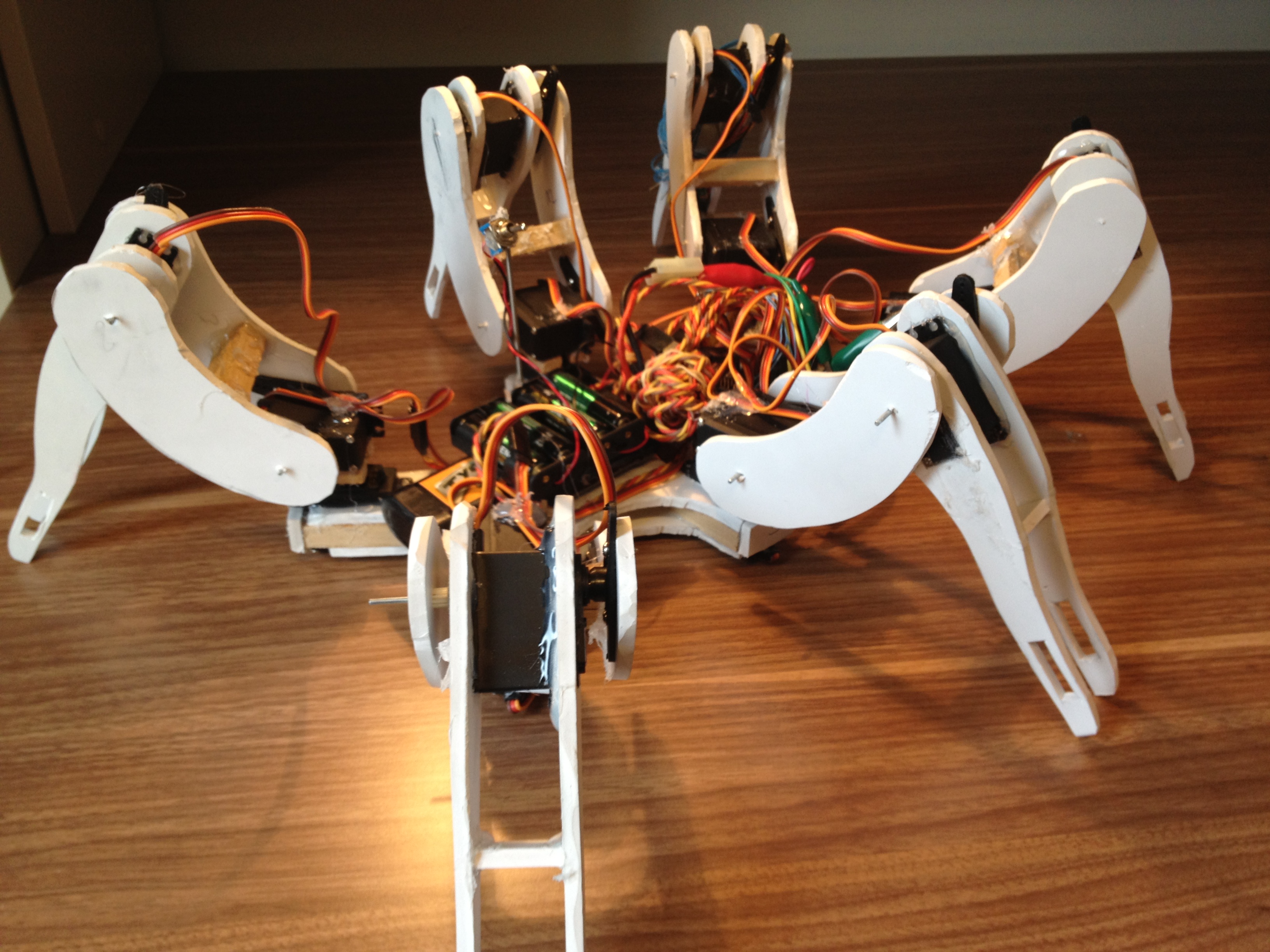 Let Us Build a Handmade Hexapod Robot : 11 Steps (with Pictures ...