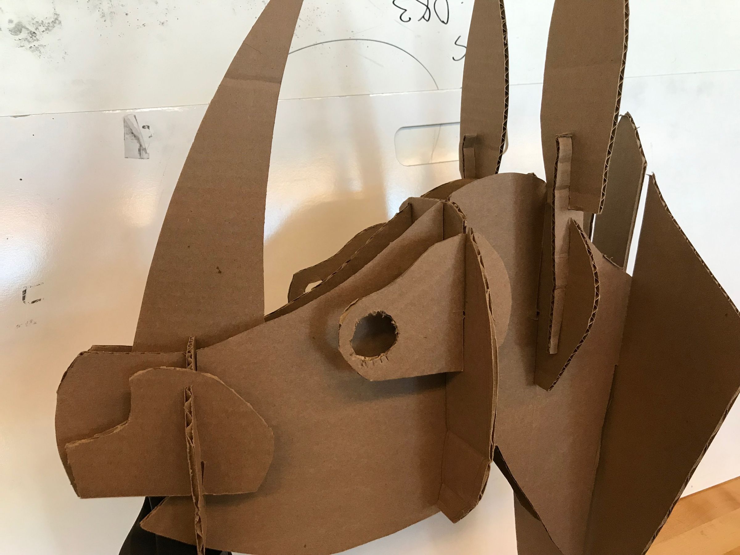 AMAZING Realistic Cardboard Rhino Head : 8 Steps - Instructables