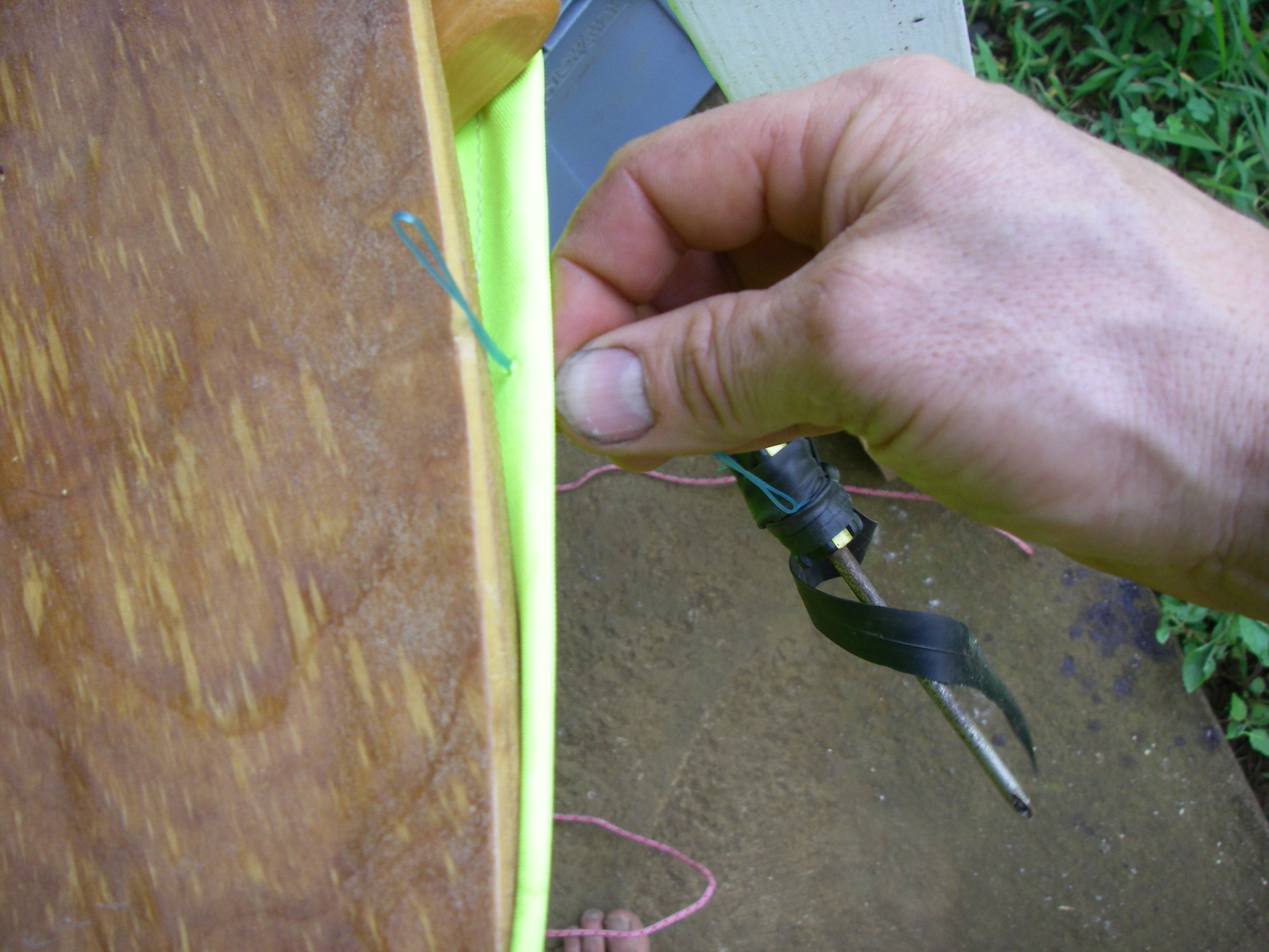 Sailing Canoe Chapter 7: Sew a Skin Over the Hull Skeleton and Seal It ...
