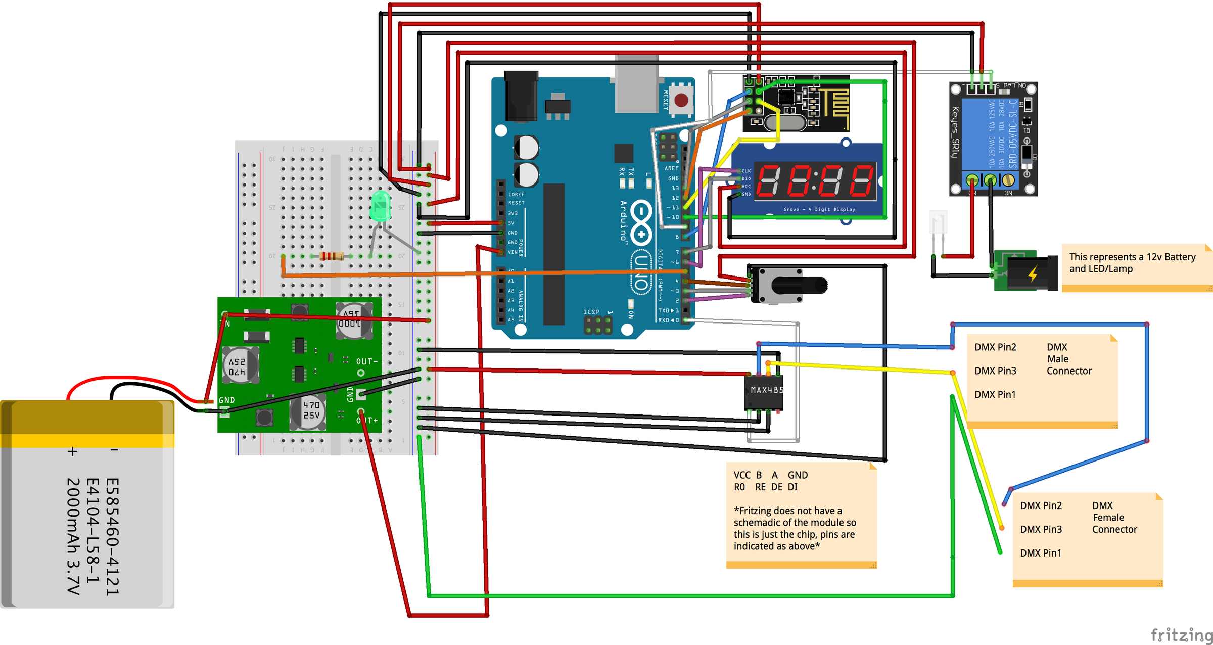 NRF24L01 DMX Relay Module : 8 Steps - Instructables