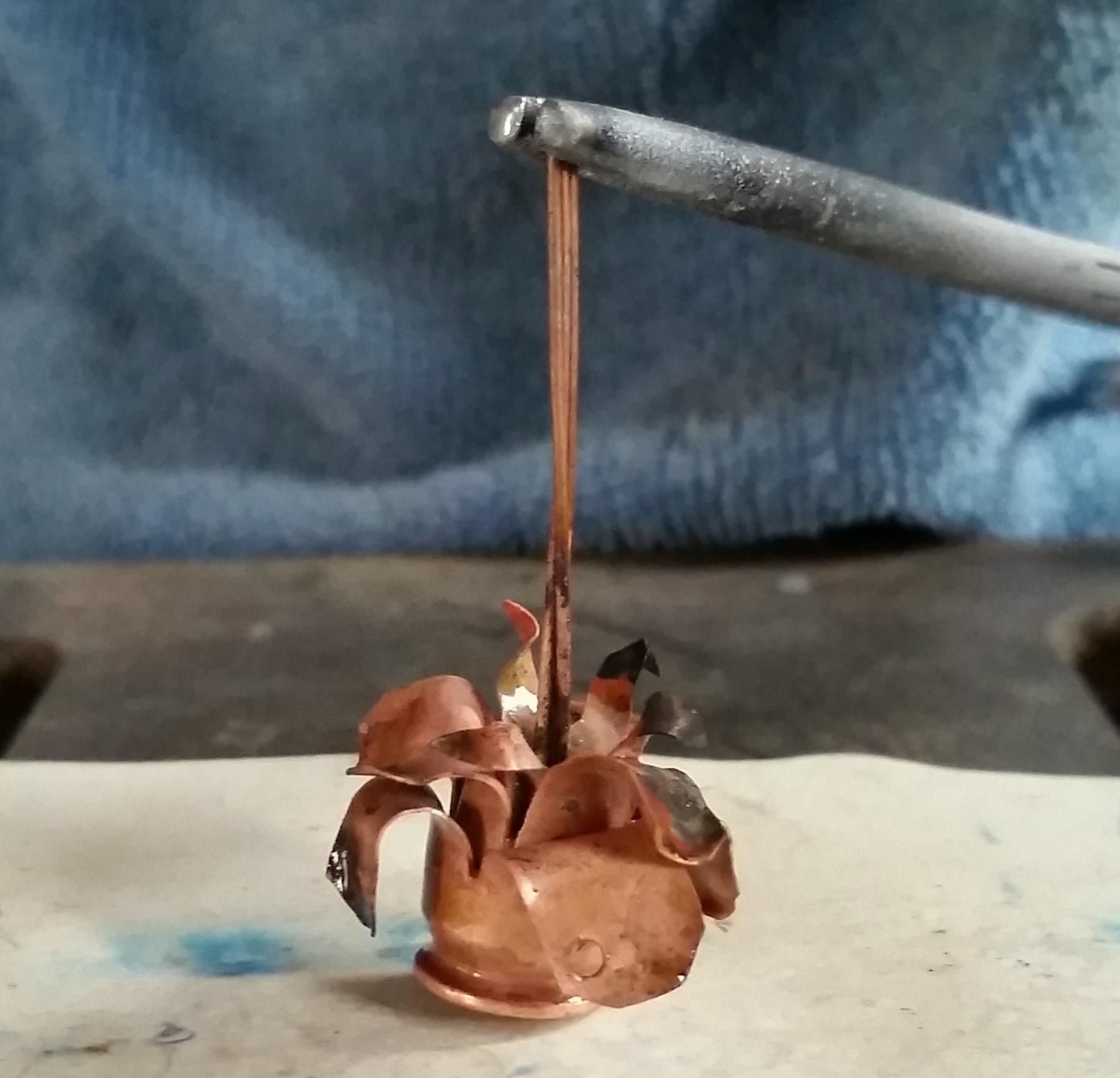 Flower Pendant From Spent Bullet Casings : 8 Steps (with Pictures ...