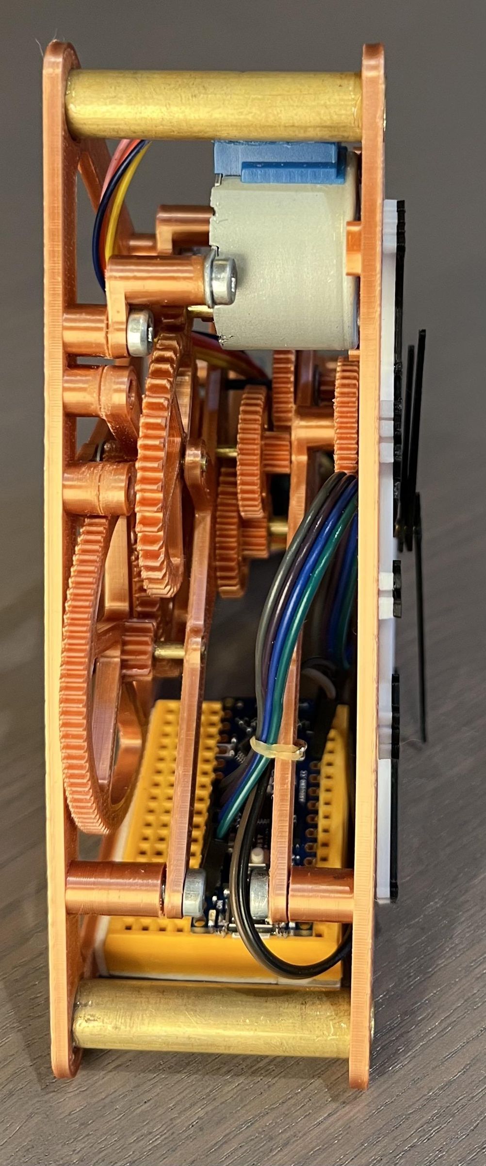 Triangulum - 3D Printed 3-Hand Clock : 16 Steps (with Pictures ...