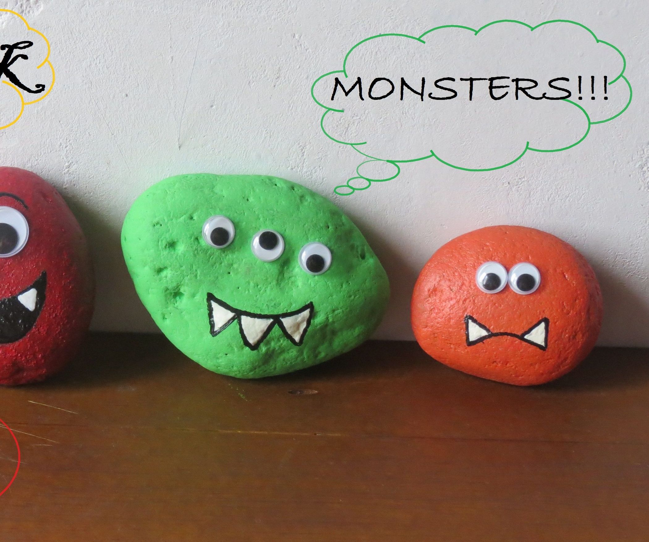 Rock Monsters : 4 Steps (with Pictures) - Instructables