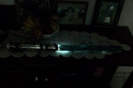 Motion Sensing Lightsaber Game Controller With Some Scrap : 13 Steps - Instructables