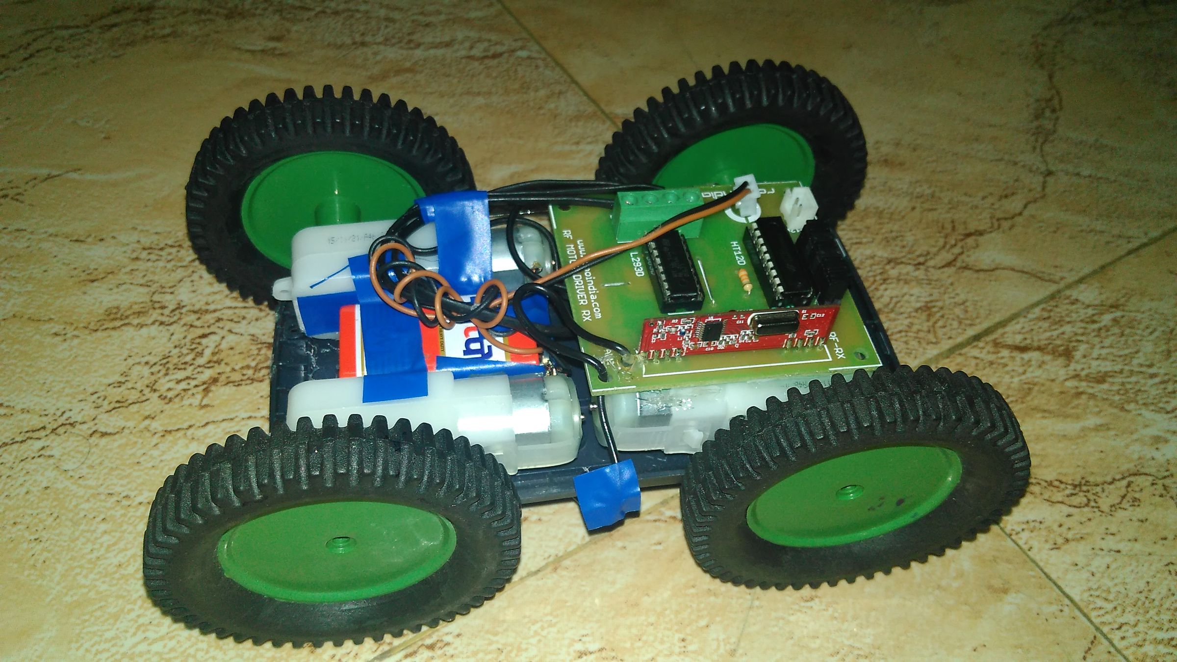 Wireless Arduino Controlled Tank (nRF24L01) : 6 Steps (with Pictures ...