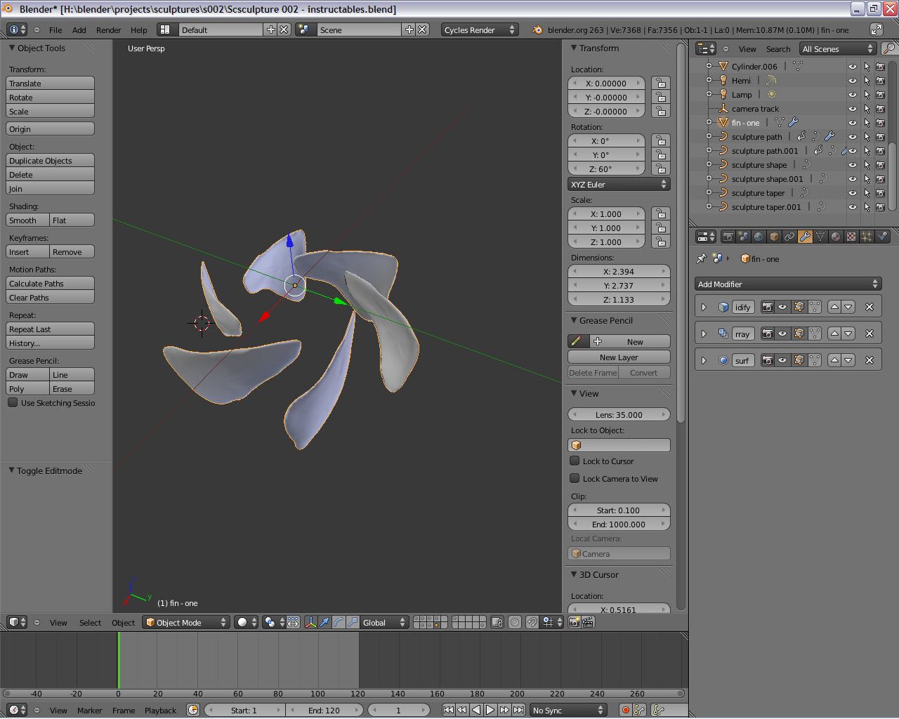 Building a Kinetic Wind Sculpture : 11 Steps (with Pictures ...