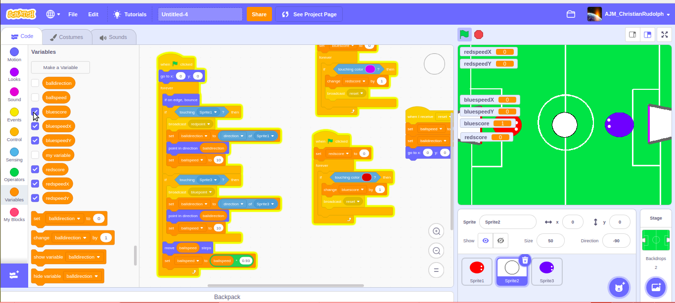 How to Make a Football Game in Scratch : 16 Steps - Instructables
