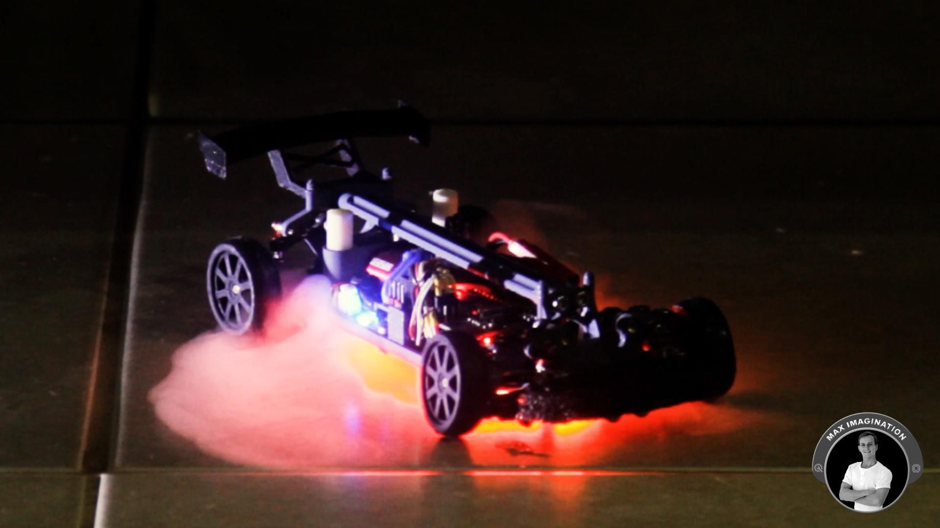 Build a 3D Printed Arduino RC Drift Car With Smoke Effect! : 28 Steps ...