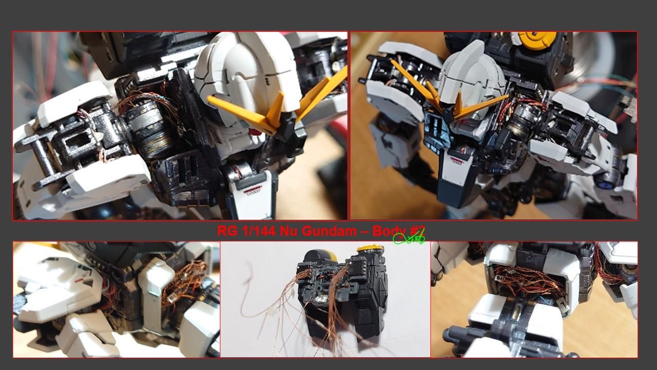 RG 1/144 Nu Gundam Rainbow LED : 7 Steps (with Pictures) - Instructables