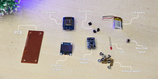 Building a Mini Rechargeable Wi-Fi Deauther With NodeMCU Mini : 8 Steps - Instructables