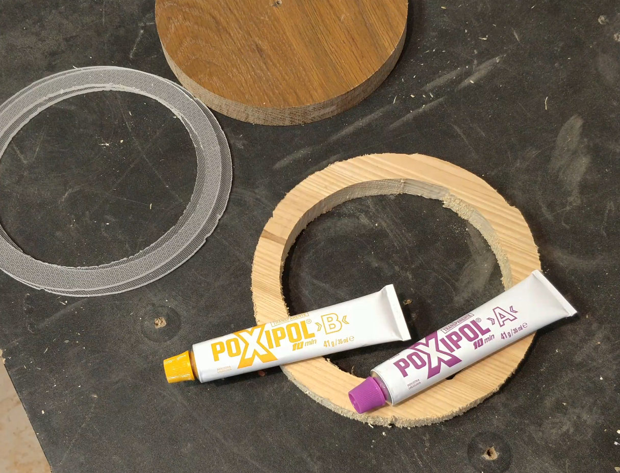 Plug-in Round Wood Wall LED Lamp | Portable Circle Socket Plug Night ...