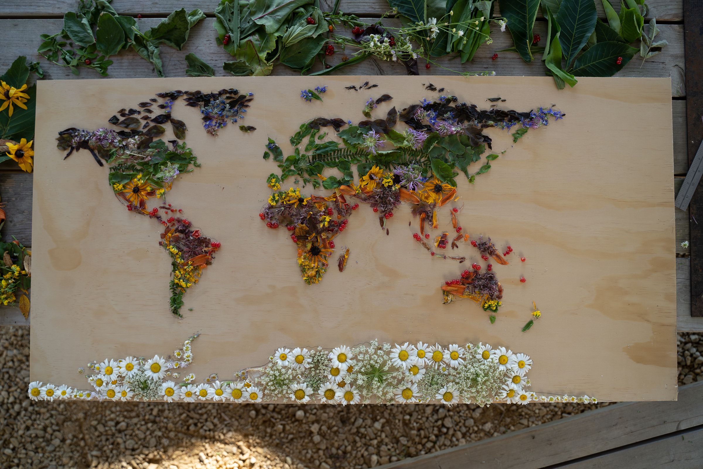 Creating a Map With Flowers + Constructing Your Own Artistic Style : 5 ...