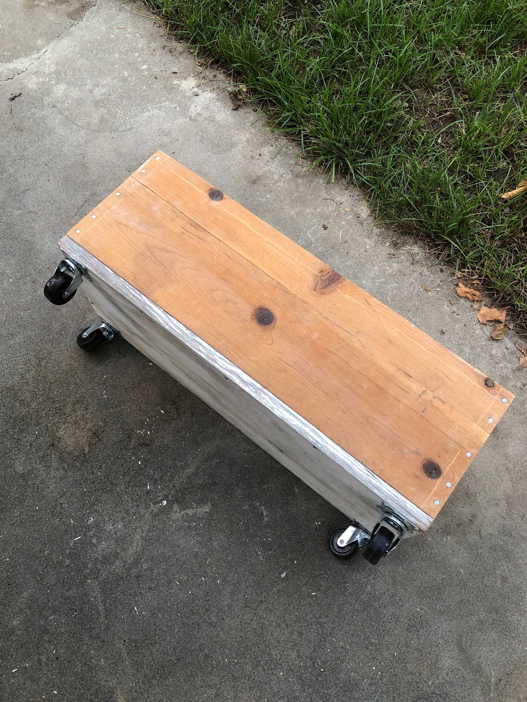 Wood Planter With Casters : 3 Steps - Instructables