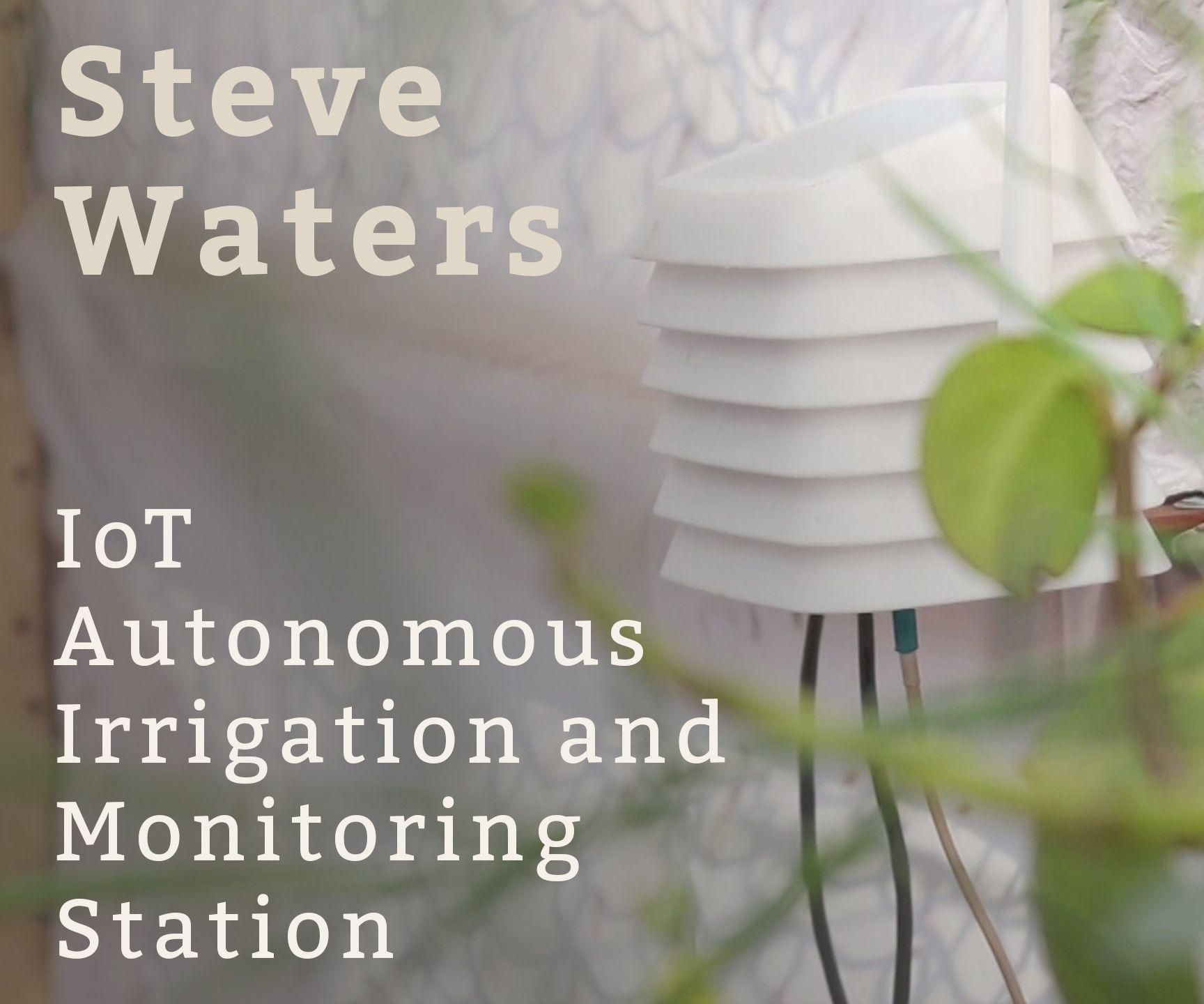 Autonomous Solar-powered Irrigation & Monitoring Station : 12 Steps ...