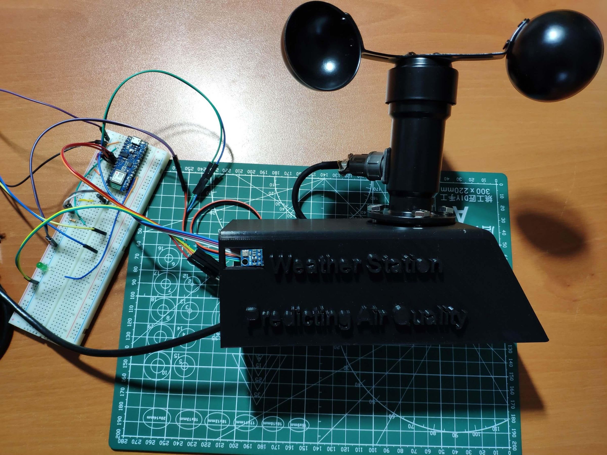 O3-enabled BLE Weather Station Predicting Air Quality W/ TensorFlow ...