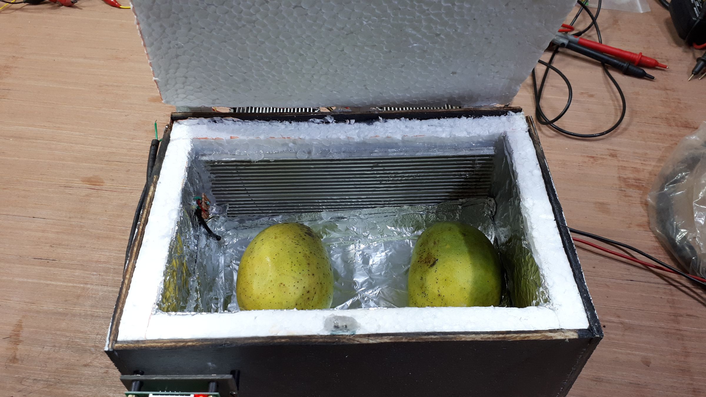 Home Made Refrigerator With Smart Control Functionality (Deep Freezer ...