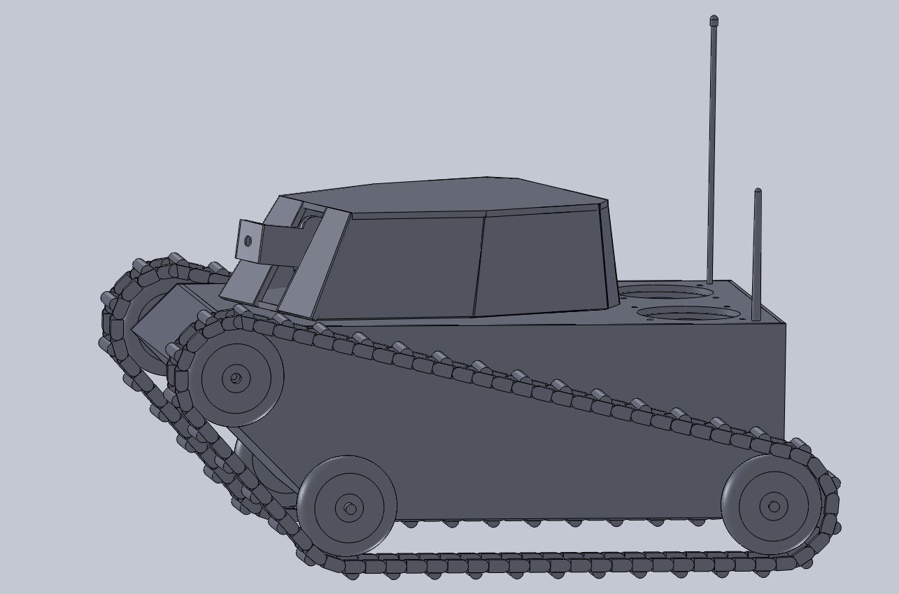 Biting Obstacles Autonomous Robot « Sanglier » (boar) : 8 Steps (with ...