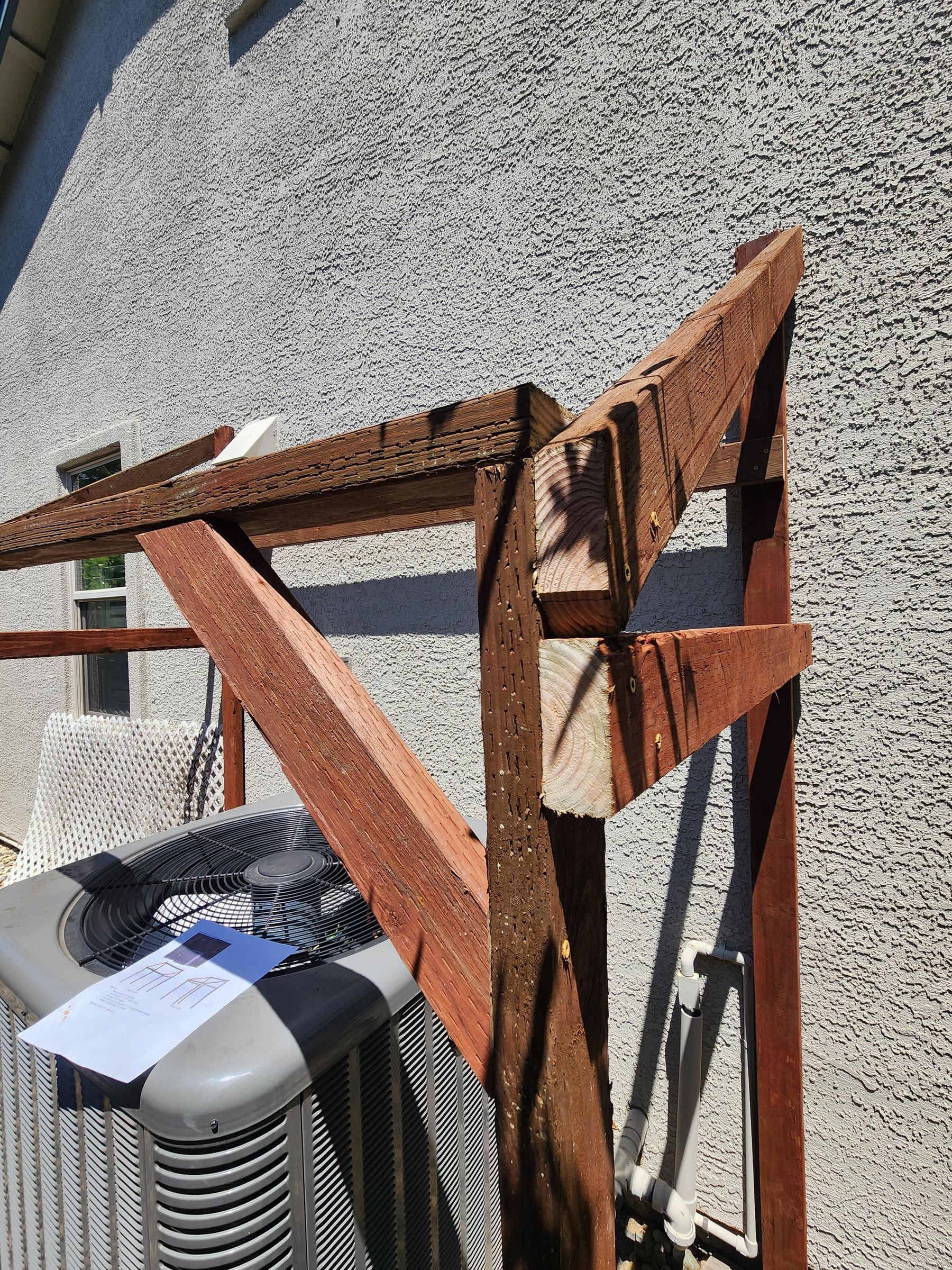 Outdoor AC Compressor Shade : 13 Steps (with Pictures) - Instructables