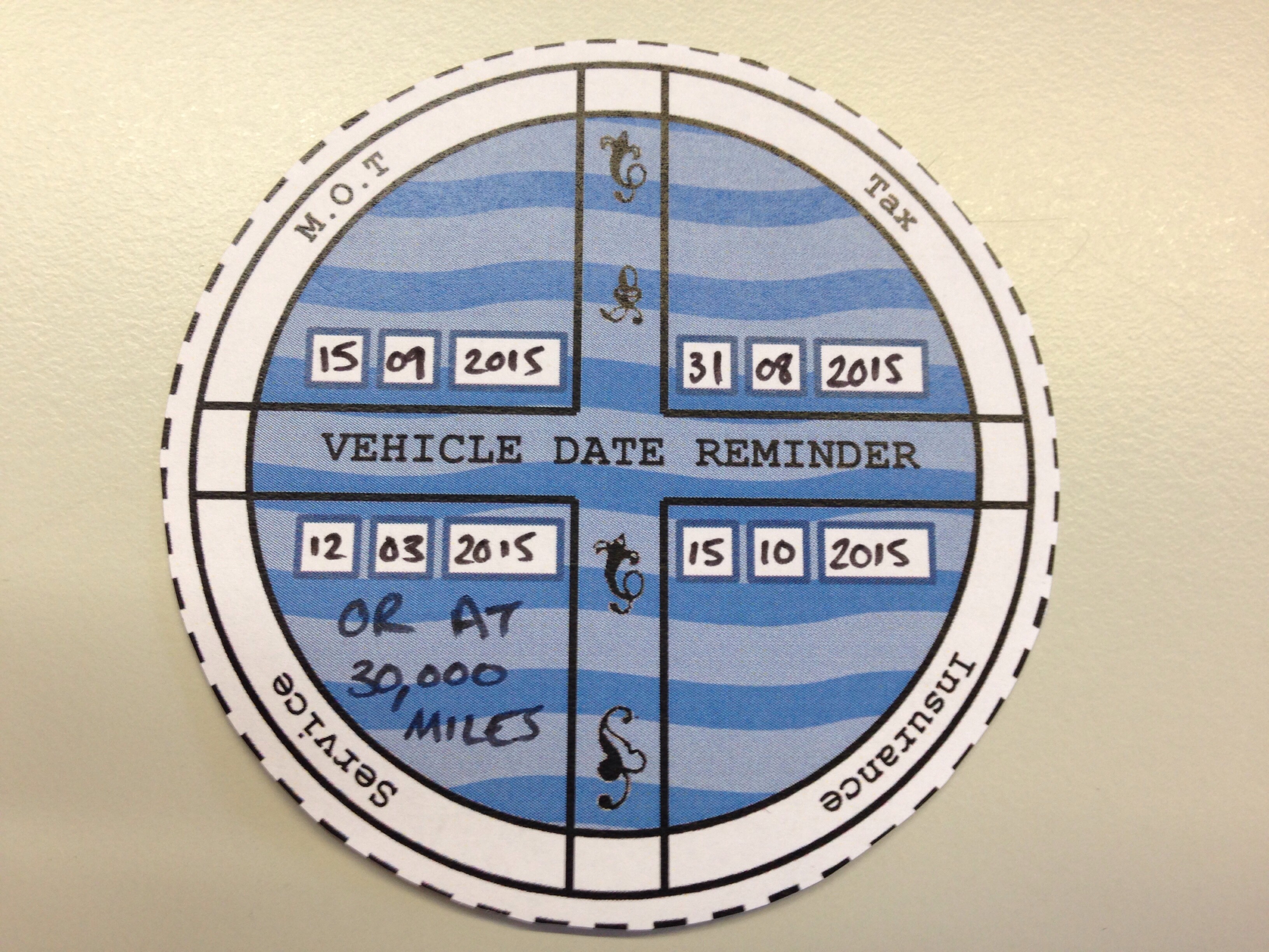Vehicle Date Reminder (Tax / MoT / Insurance / Servicing) : 4 Steps ...