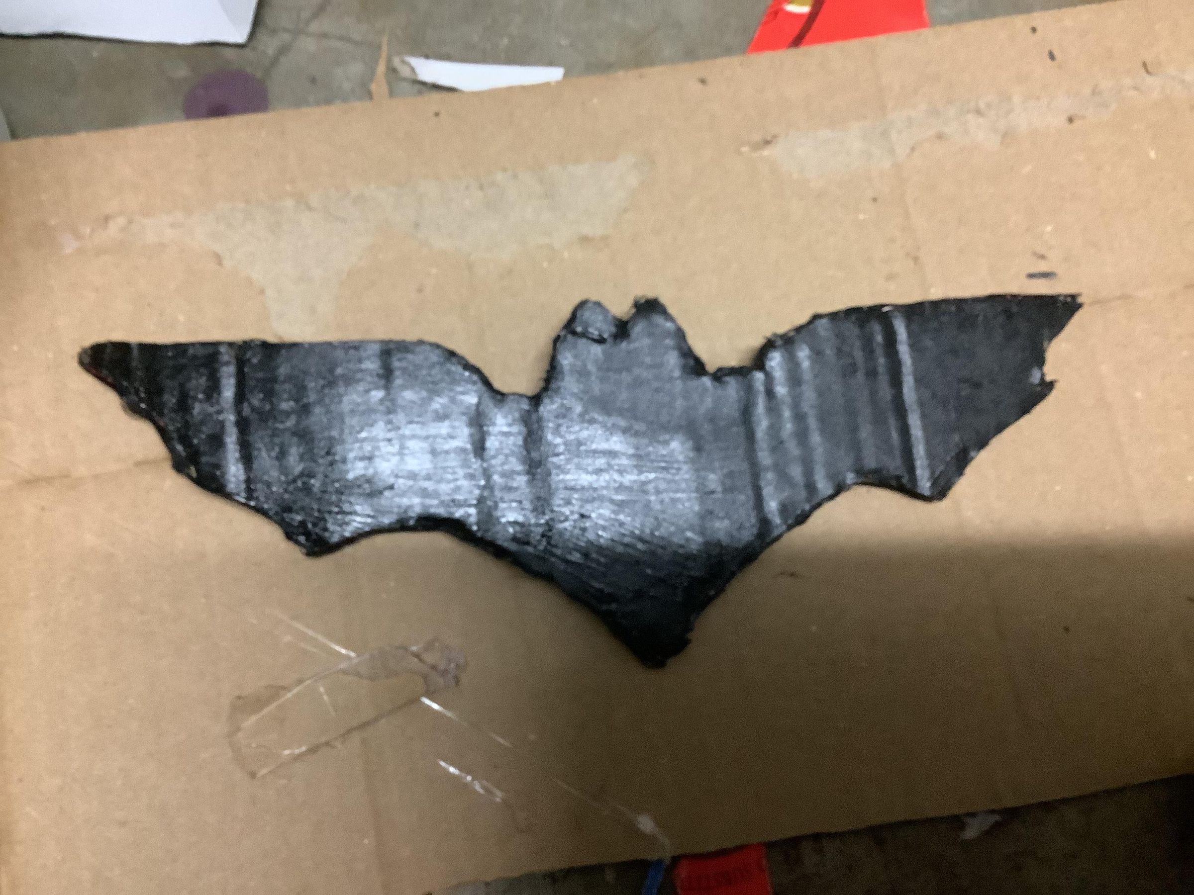 Easy Cardboard Batarang : 3 Steps - Instructables