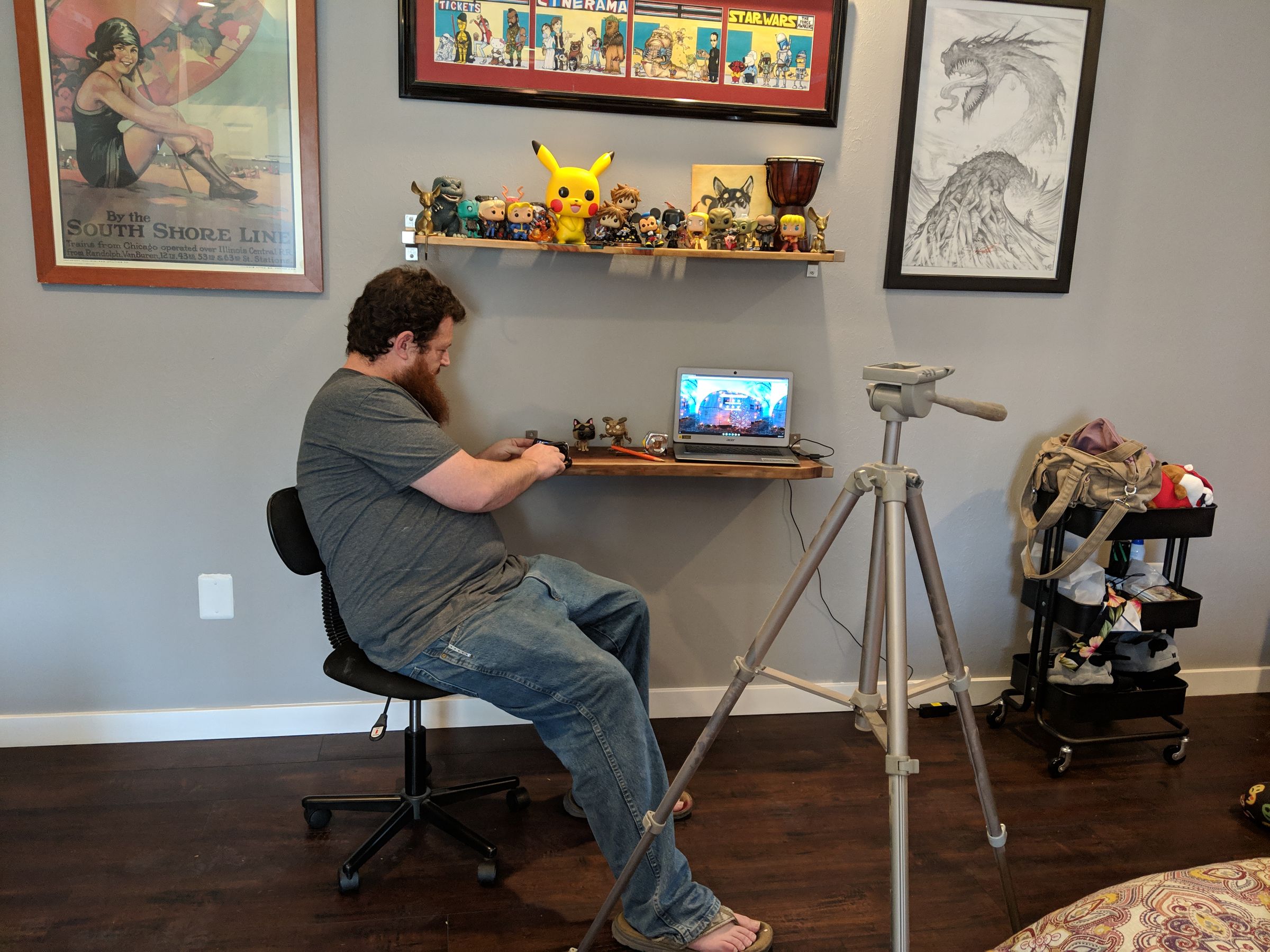 DIY Floating Live Edge Epoxy Filled Desk : 6 Steps (with Pictures ...