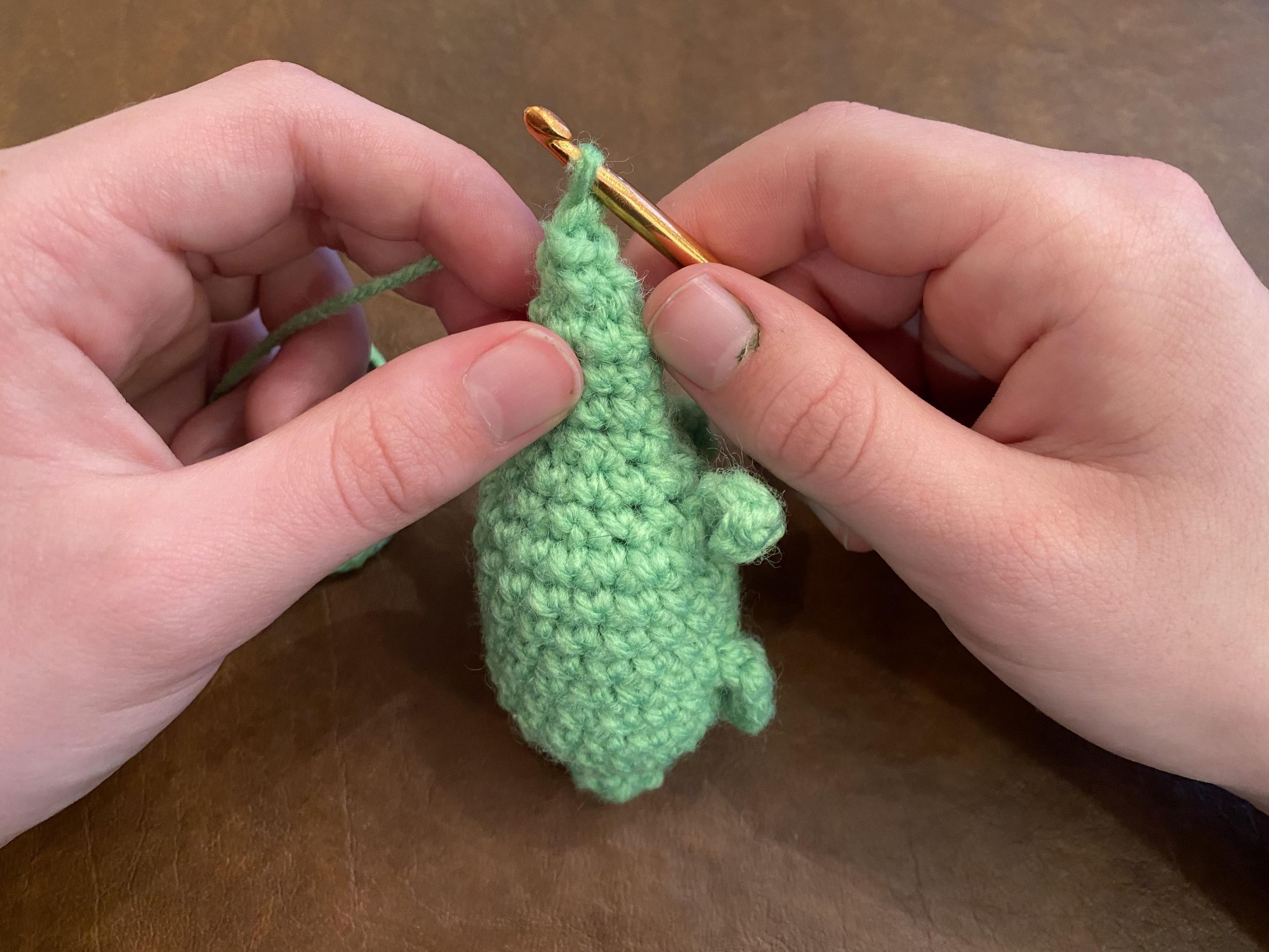 Crochet Animal Keychains (Dinosaur) : 14 Steps (with Pictures ...