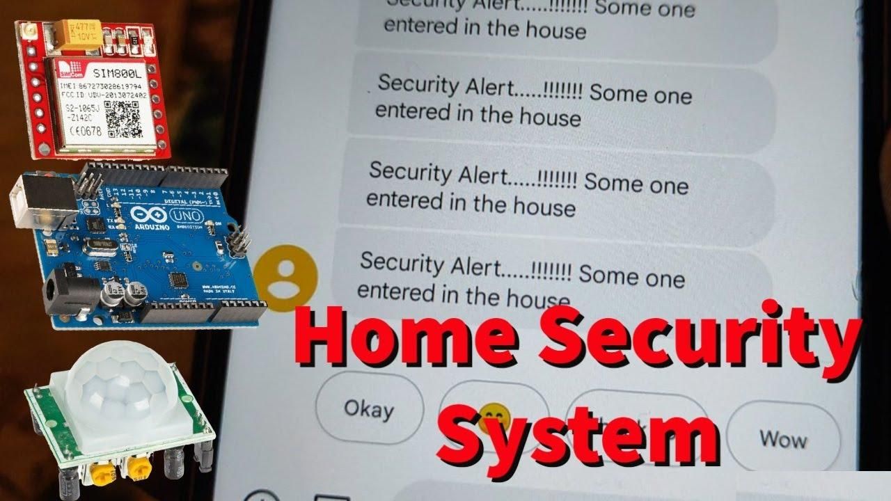 GSM Based Home Security System : 3 Steps - Instructables