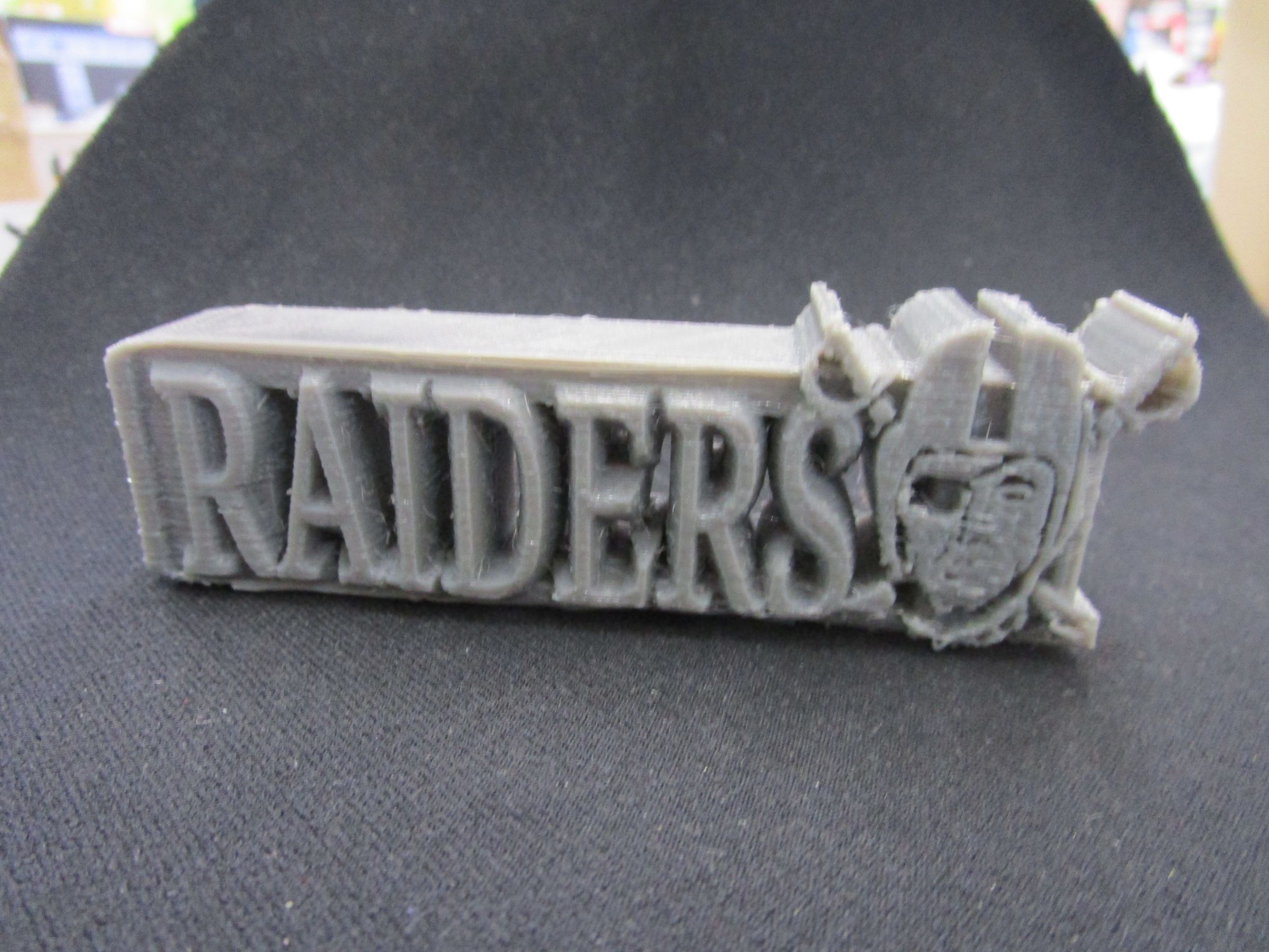 Raiders Fan Logo Desk Ornament : 3 Steps - Instructables