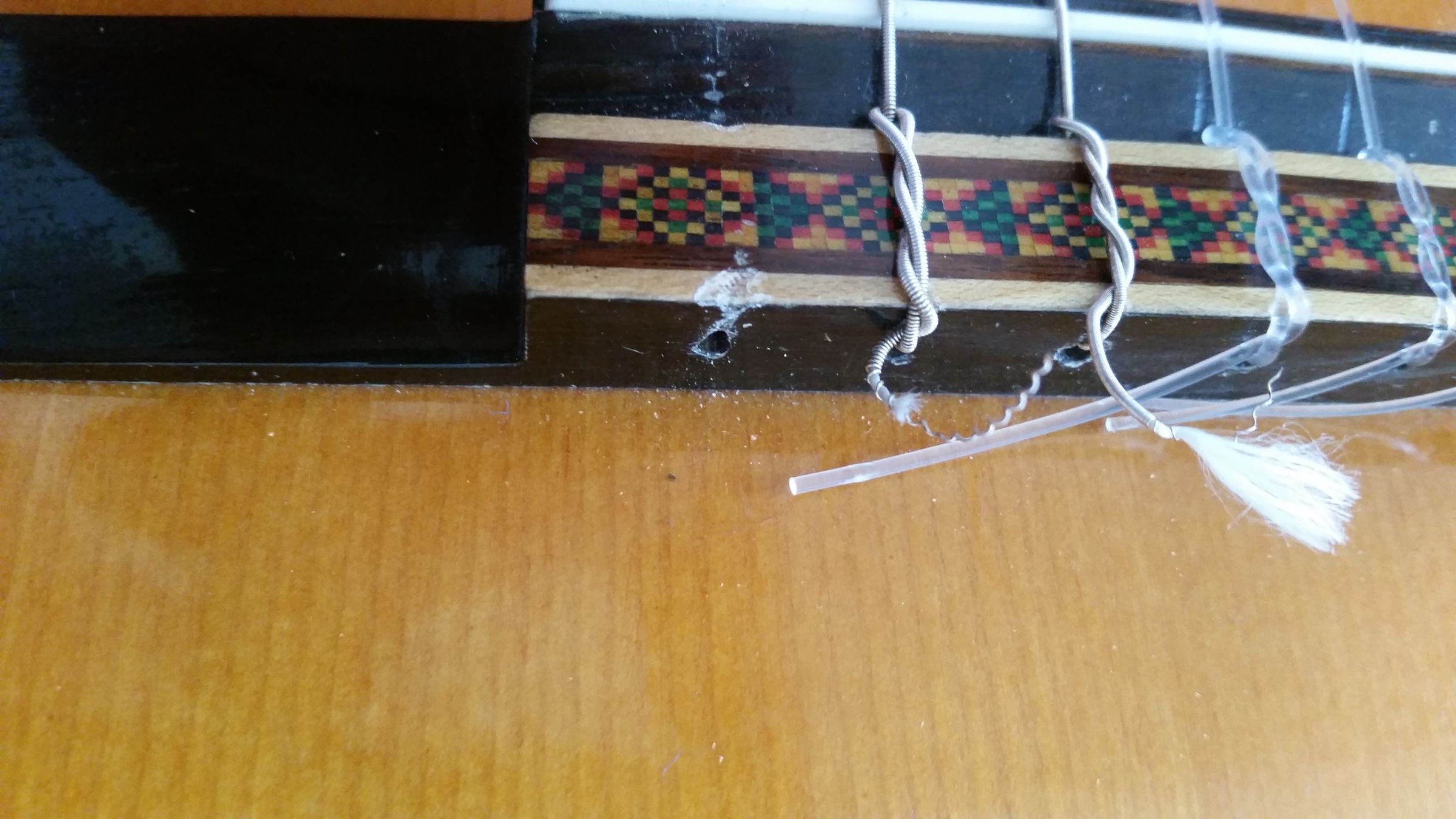 How to Re-string a Classical Guitar : 11 Steps (with Pictures ...