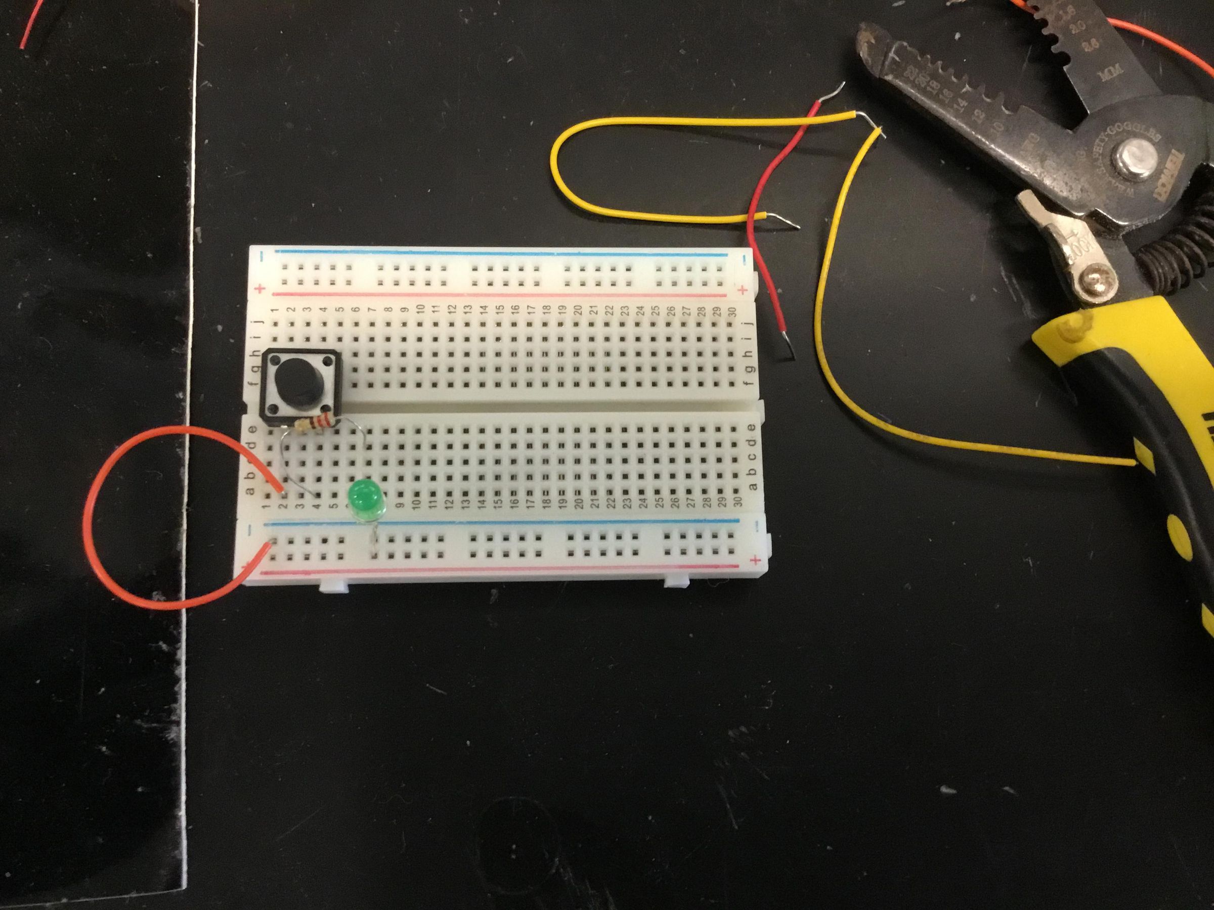 Simple Button Light. : 4 Steps - Instructables