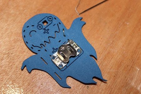 Make a Sewable Halloween LED Badge : 7 Steps (with Pictures ...