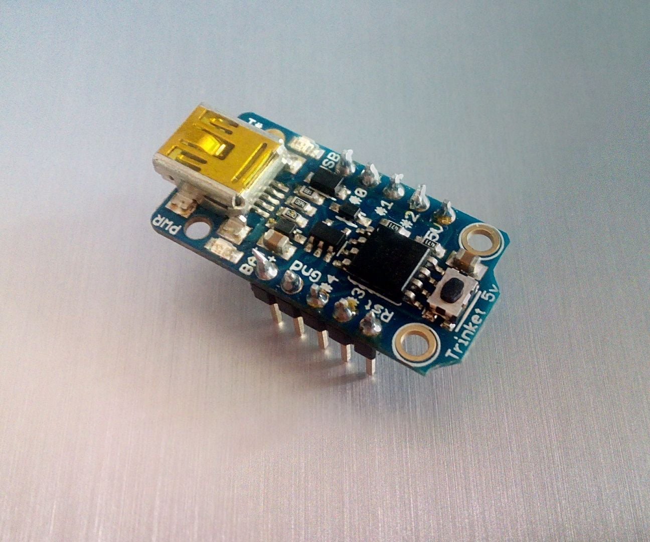 How To Use The Adafruit Trinket Board Arduino Tutorial 4 Steps Instructables