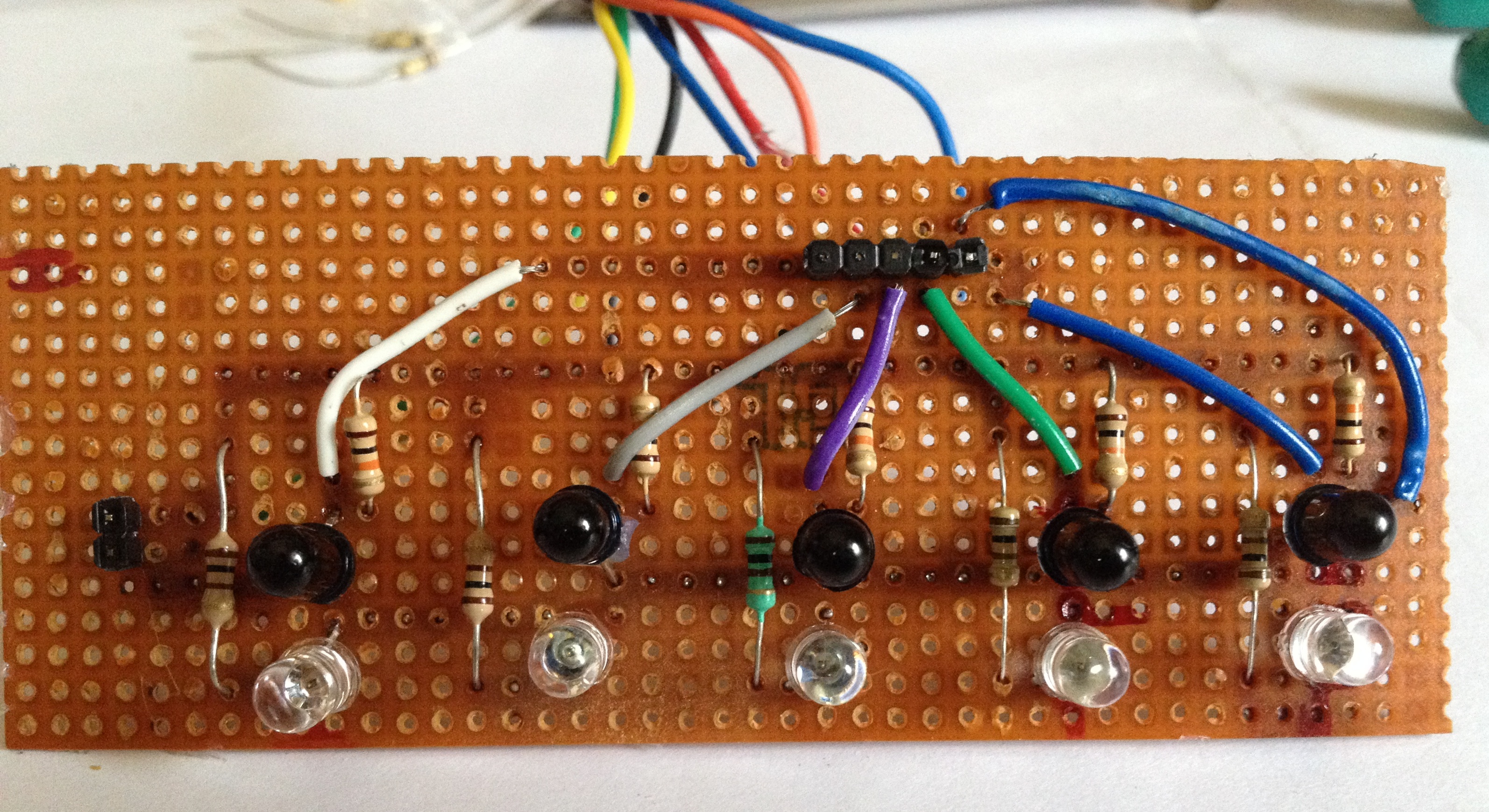 DIY Line Follower Sensor Array : 5 Steps - Instructables