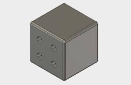 Dice Using AutoDesk Fusion 360 - Instructables