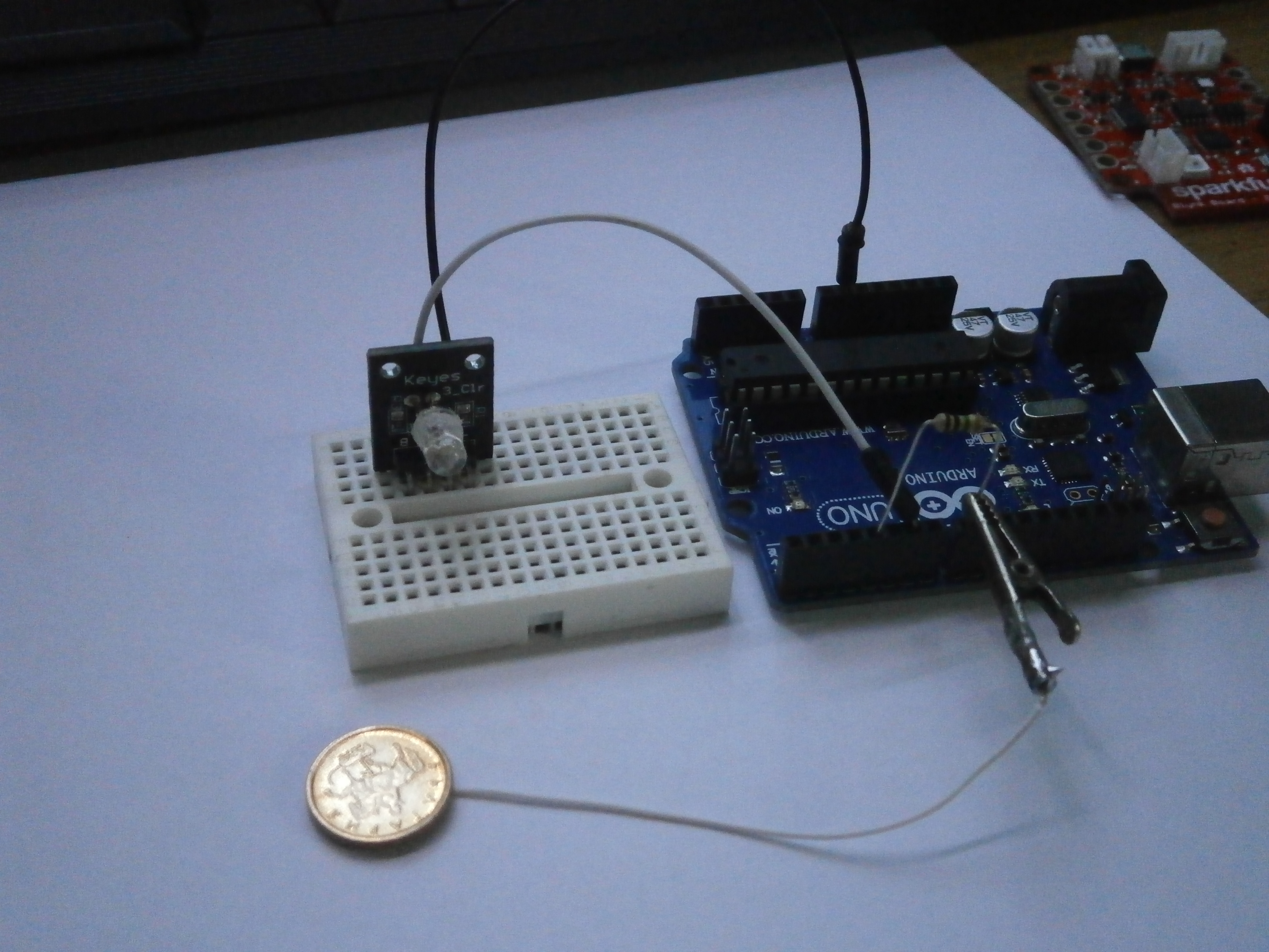 Arduino Capacitive Sensor in Less Than 2 Minutes : 5 Steps (with ...