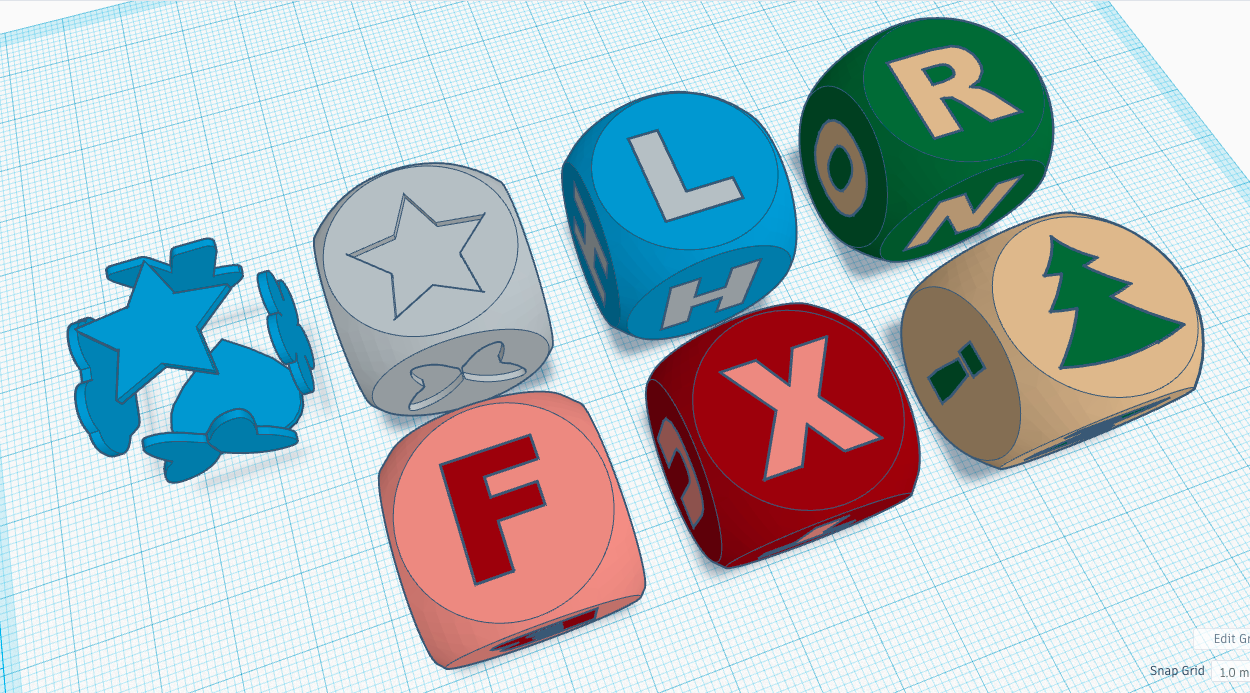 Alphabet Dice : 5 Steps (with Pictures) - Instructables