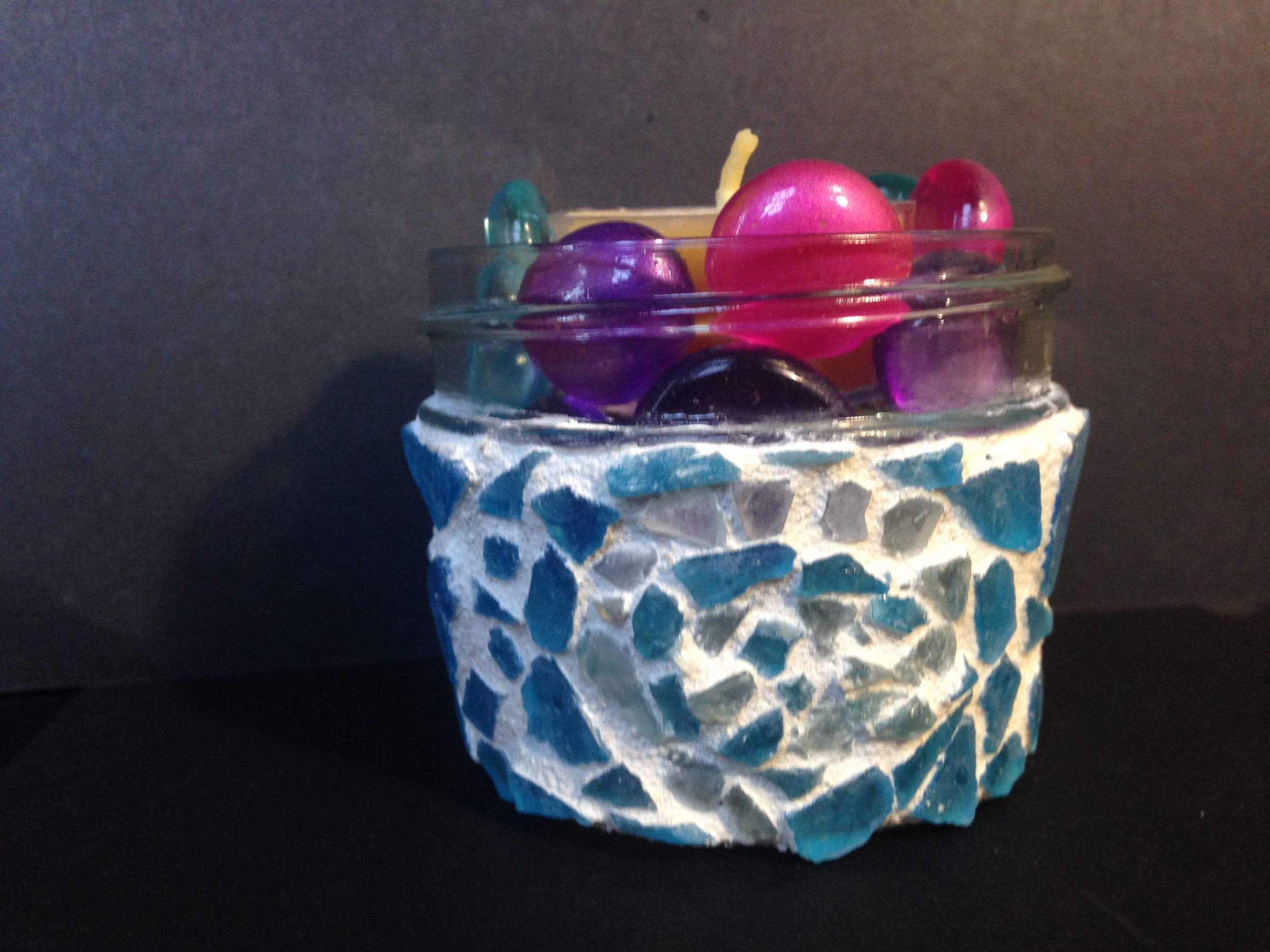 Fun & Easy Mason Jar Mosaics : 7 Steps - Instructables