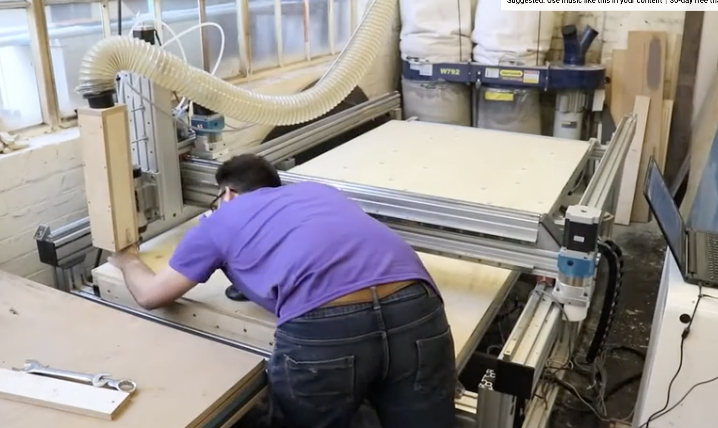 Make a Desk From One 8x4ft Sheet of Plywood Using My CNC Machine : 5 ...