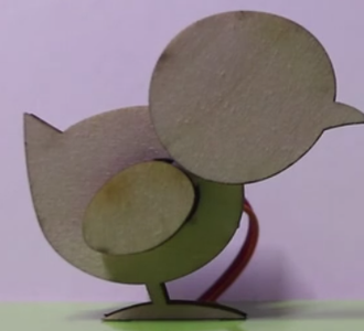Electronic Chick:It Can Chirp According to the Light and Peck at What ...