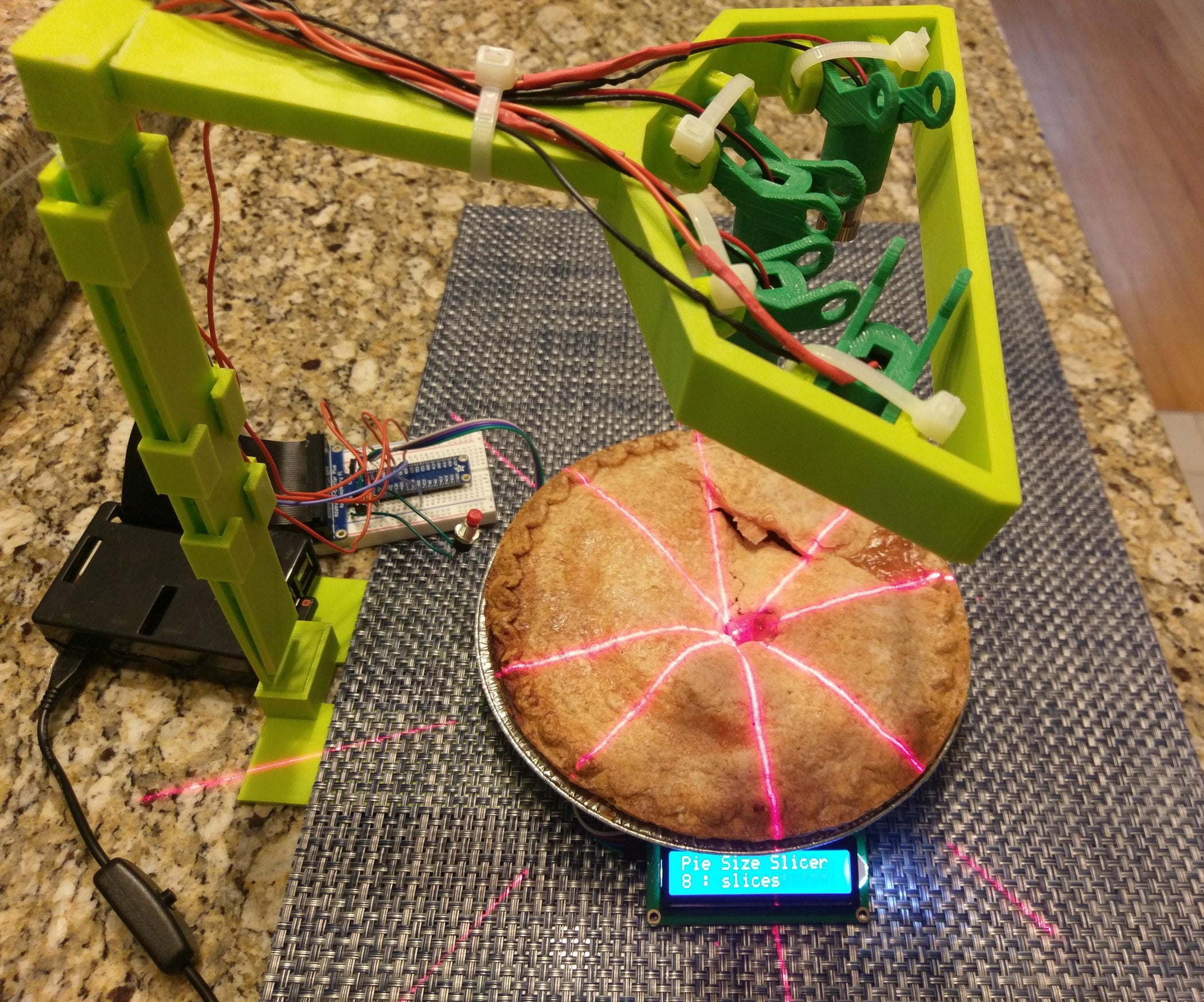 Learn Python to Cut Pie With Π (Pi) Using a Raspberry Pi! : 11 Steps (with Pictures) - Instructables