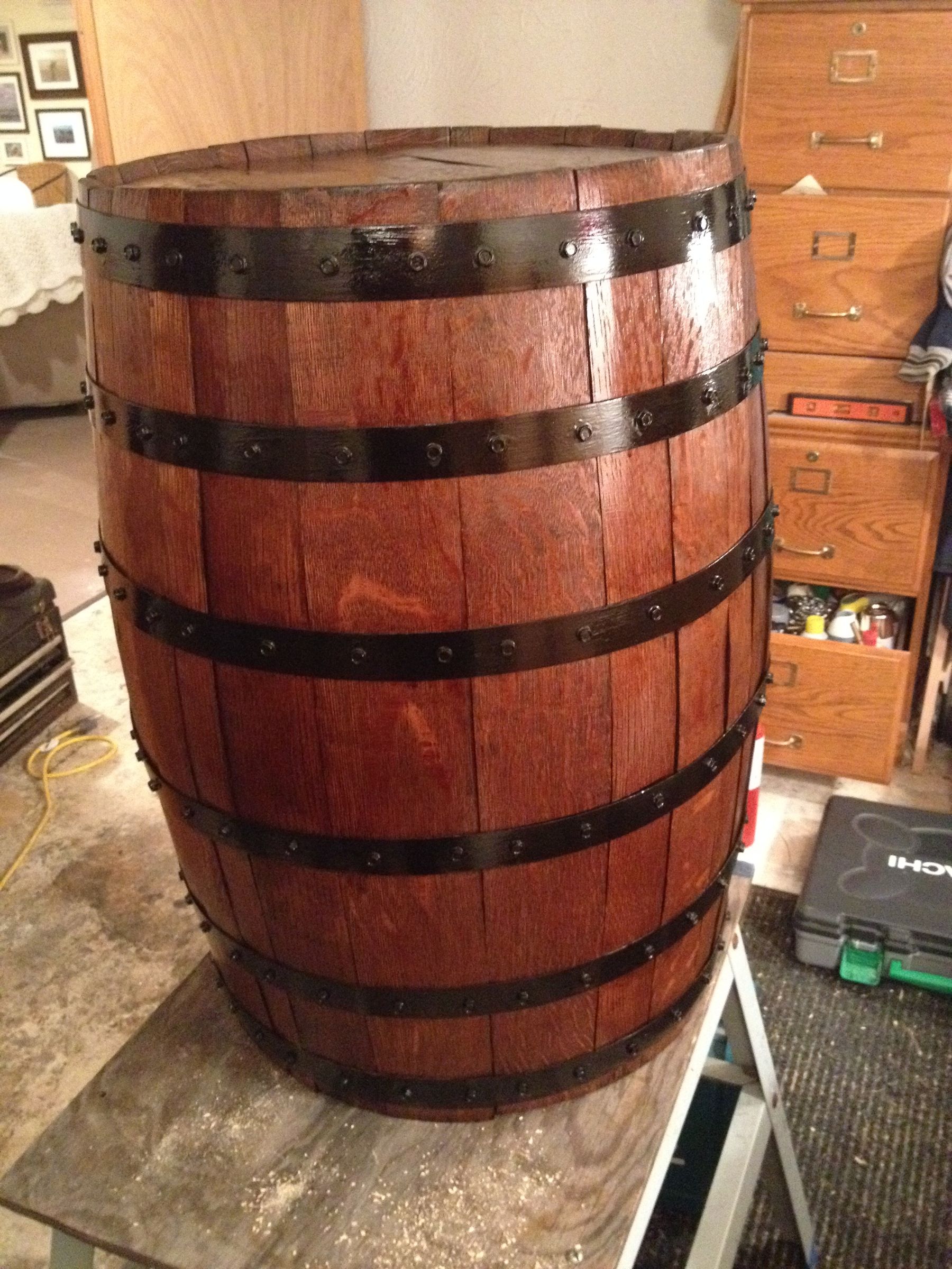 Wine Barrel Into a Wine Rack : 8 Steps (with Pictures) - Instructables