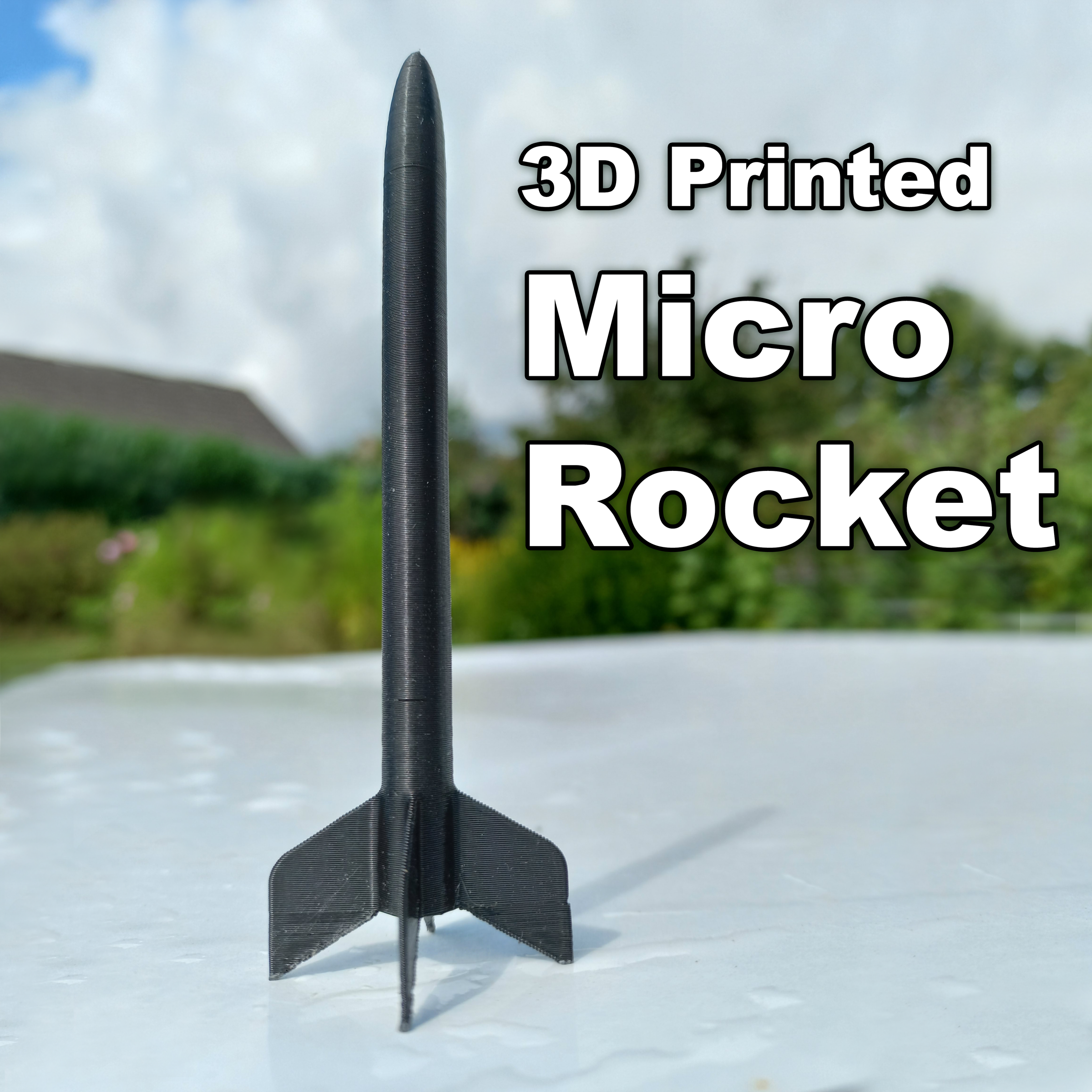 3D Printed Micro Rocket : 5 Steps (with Pictures) - Instructables