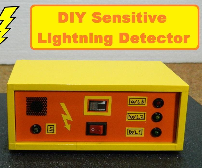 Sensitive Arduino Lightning Detector With Homemade Sensor : 4 Steps ... Sensitive Arduino Lightning Detector With Homemade Sensor : 4 Steps ...