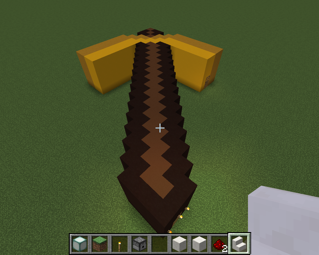 Golden House In Minecraft