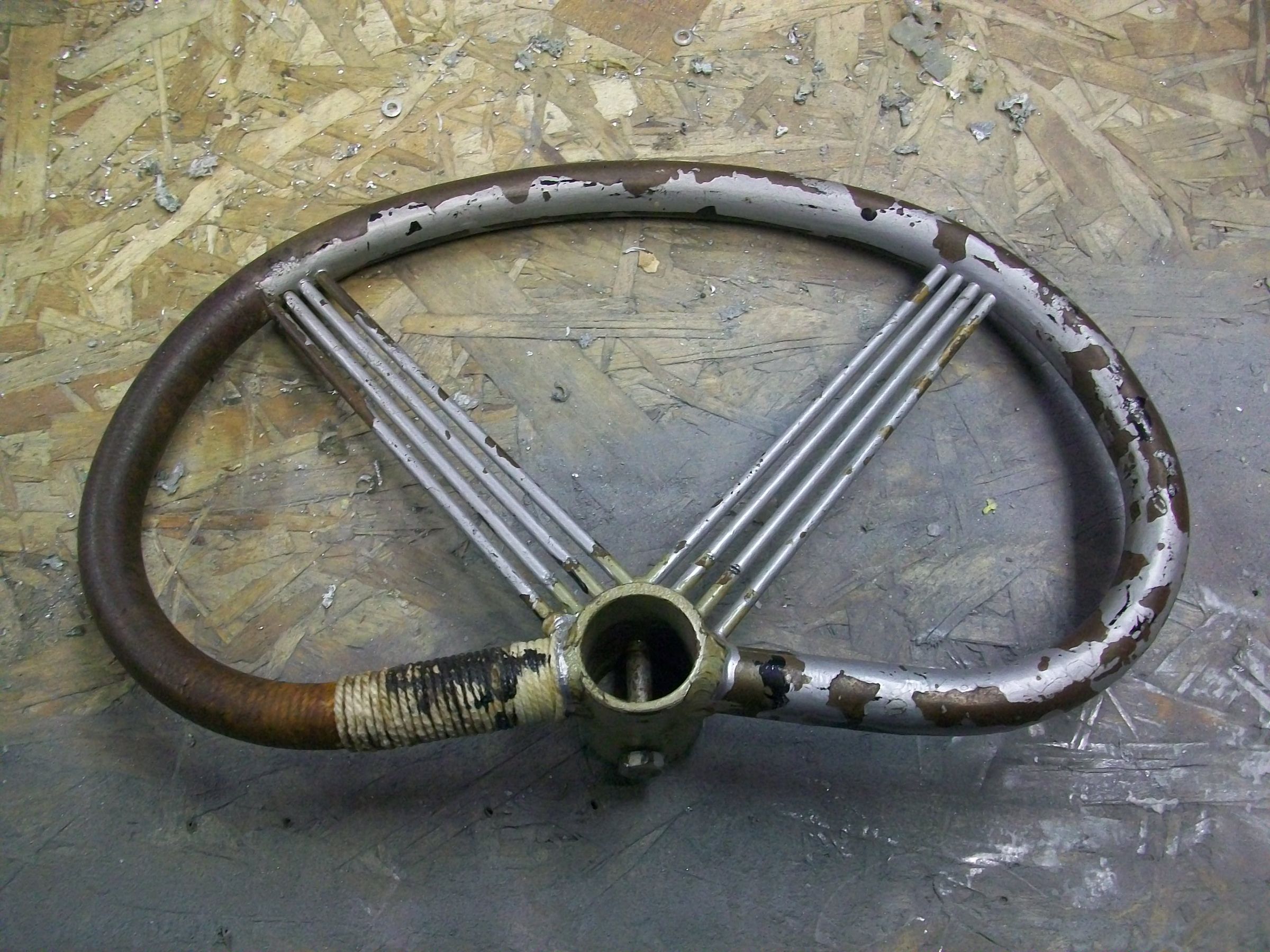 Restoring Old Aircraft Parts ( Control Wheel ) : 8 Steps (with Pictures ...