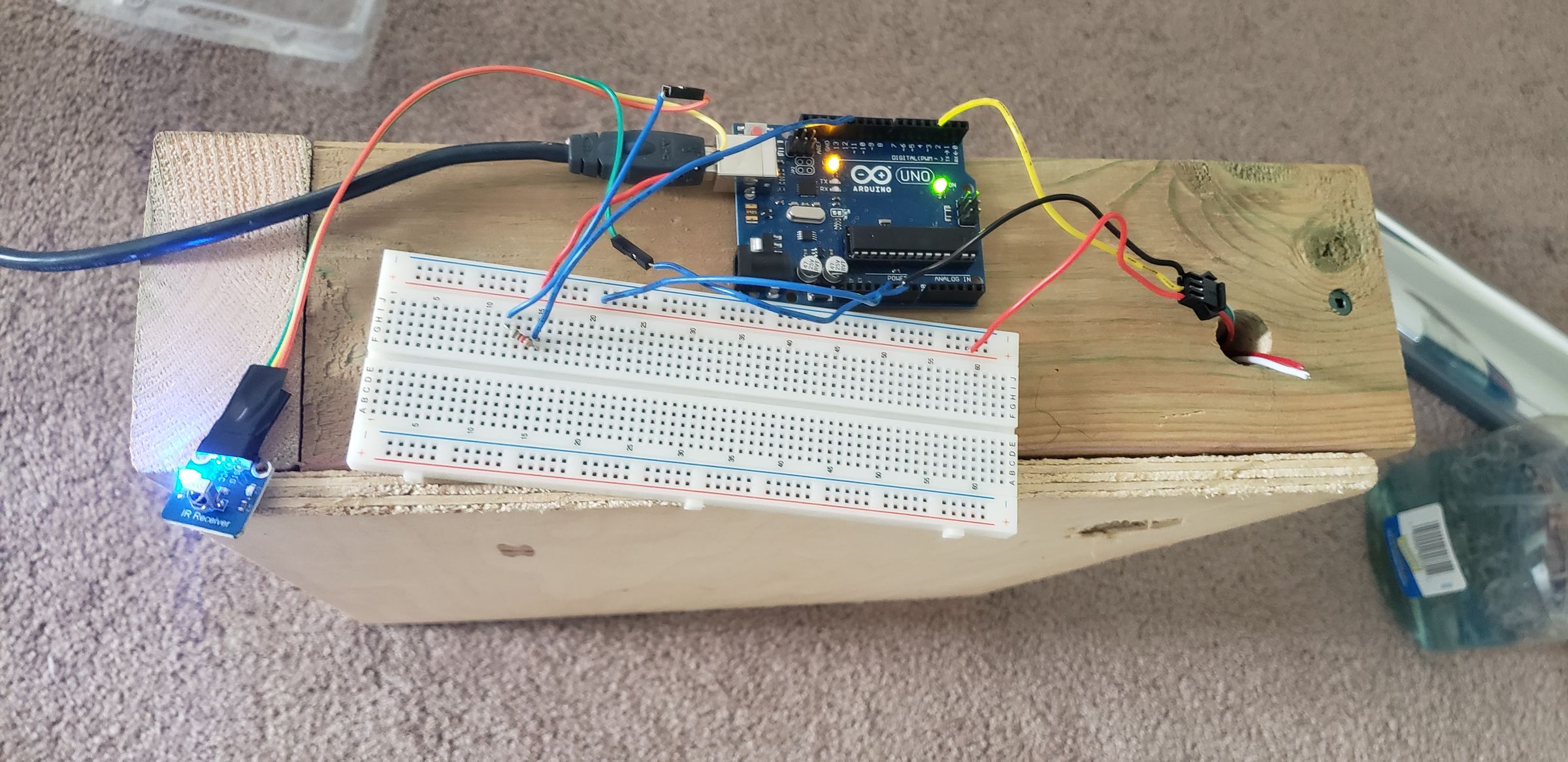 Infinity Mirror With LCD and IR Sensor : 5 Steps - Instructables