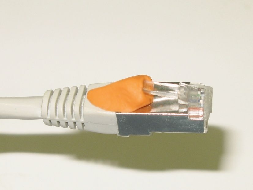 Sugru Ethernet RJ45 Plug Protector : 6 Steps (with Pictures ...