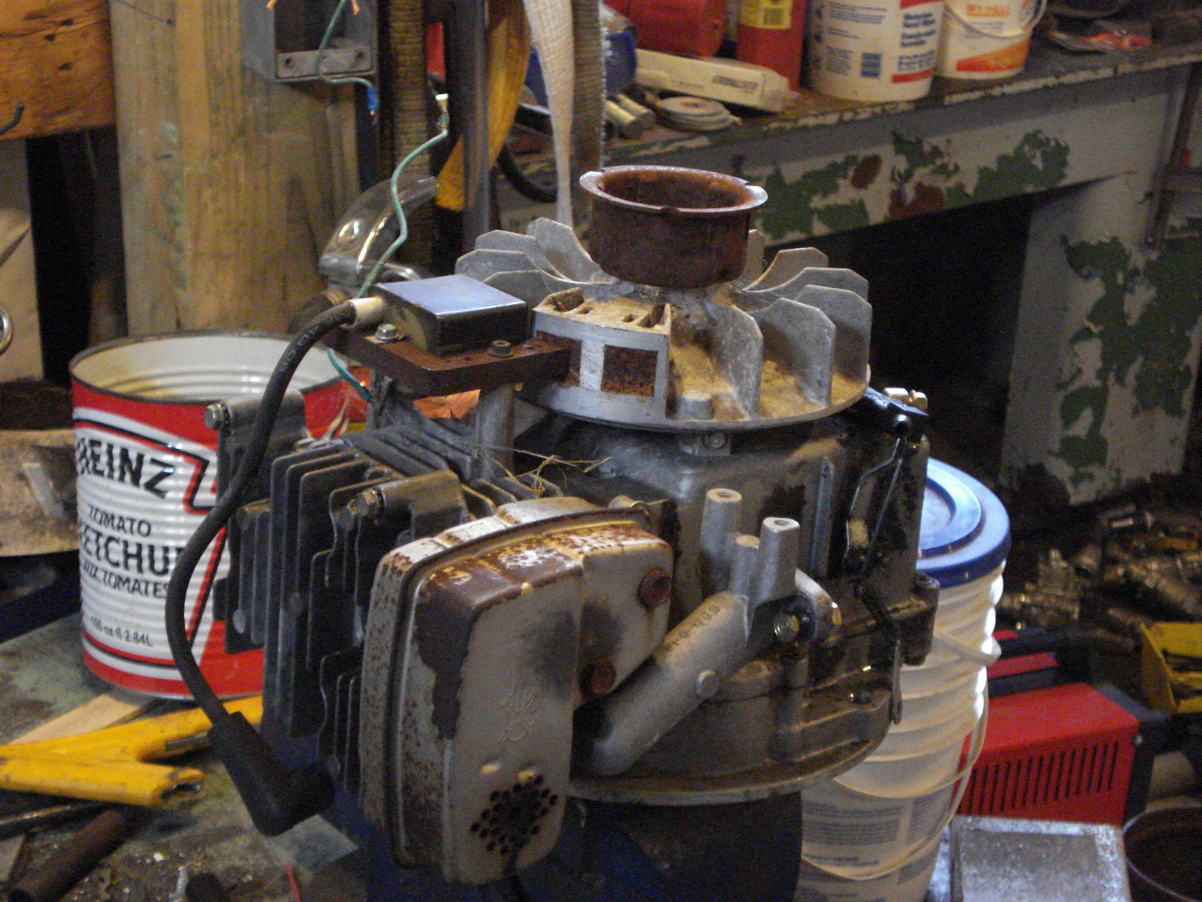 Convert a Lawn Mower Engine to Steam or Air : 9 Steps - Instructables