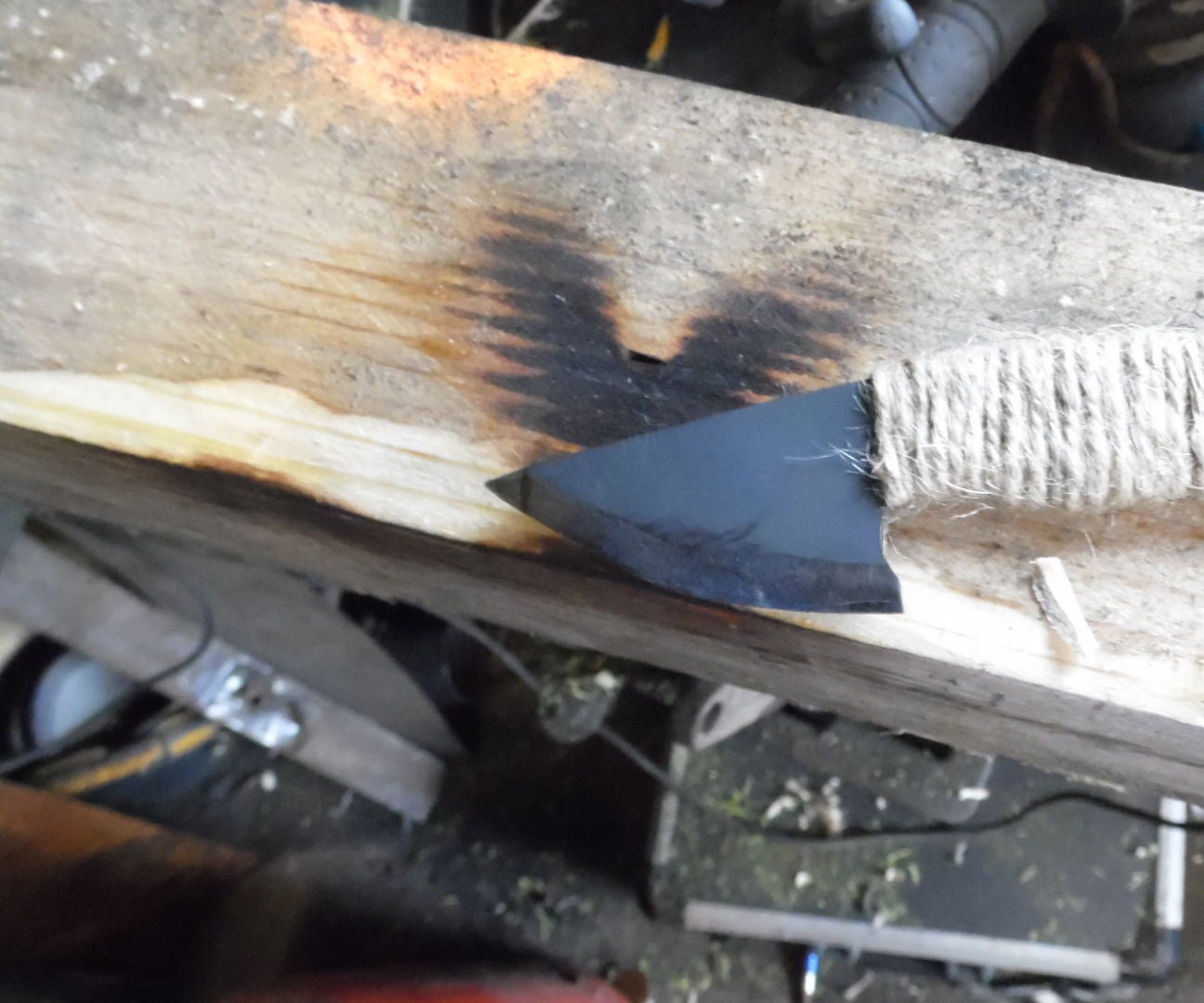 Simple Knife W/ Little to No Power Tools : 8 Steps (with Pictures ...